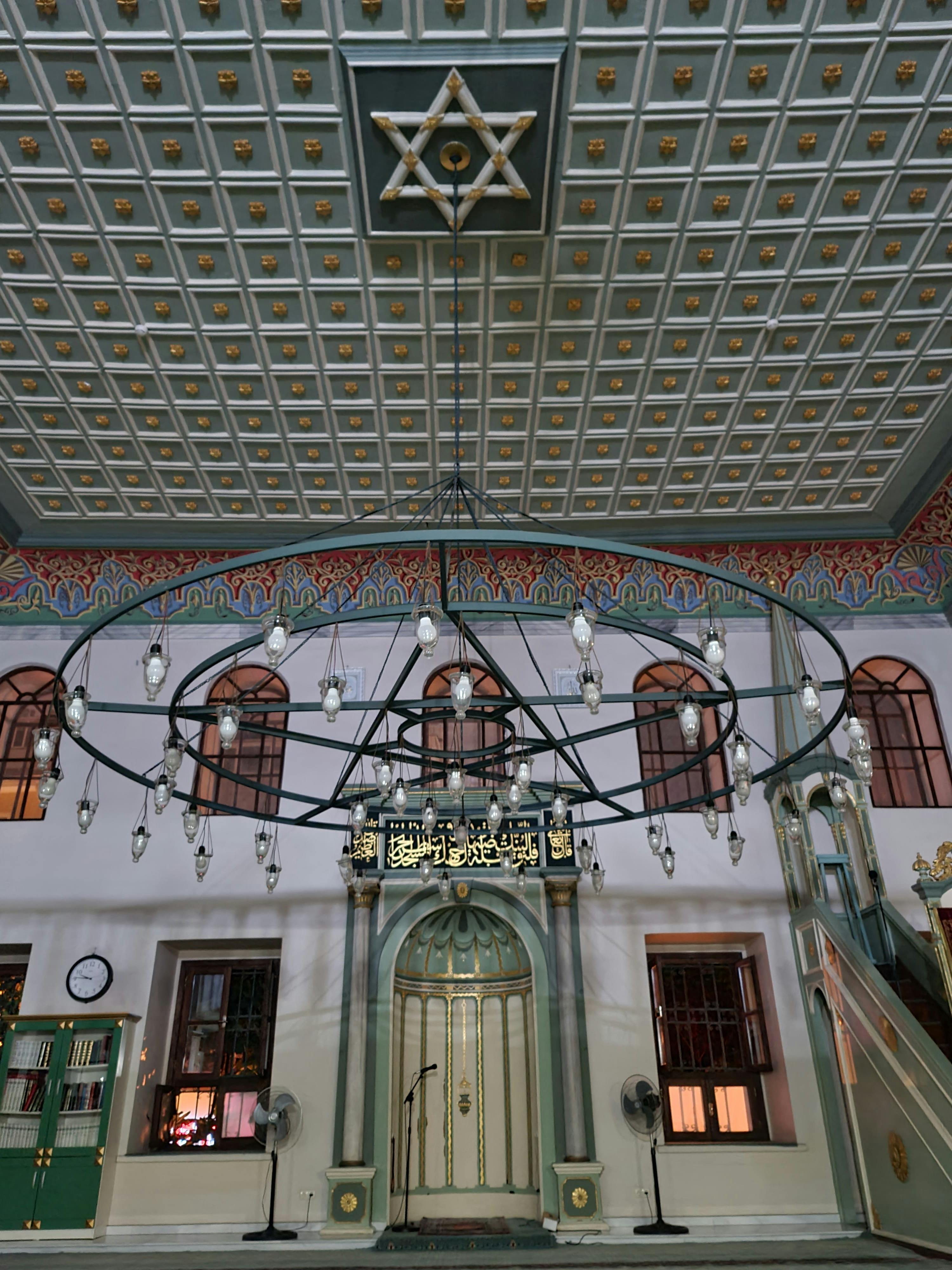 Interior Design in Traditional Mosque · Free Stock Photo