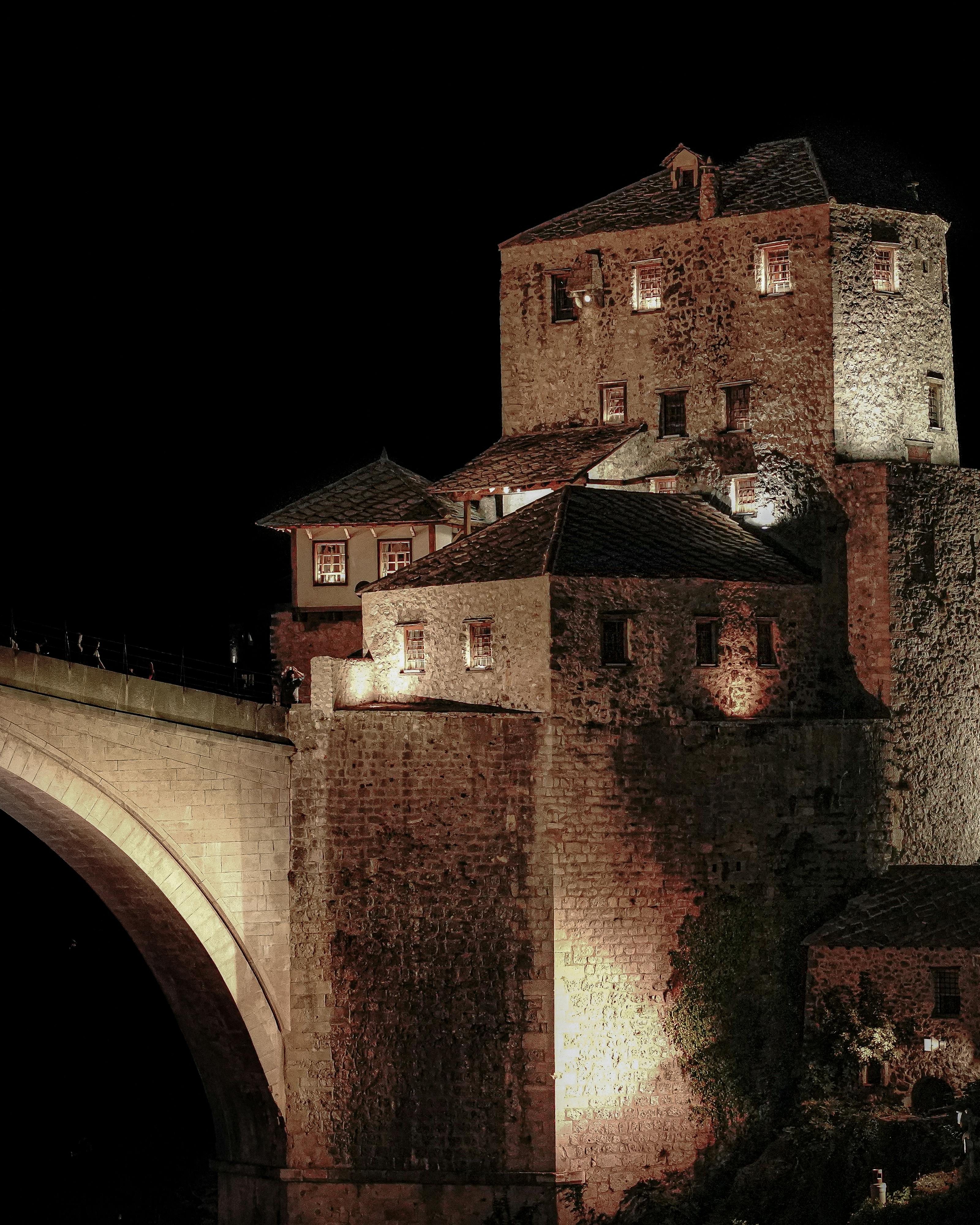 Mostar At Night Photos, Download The BEST Free Mostar At Night Stock ...