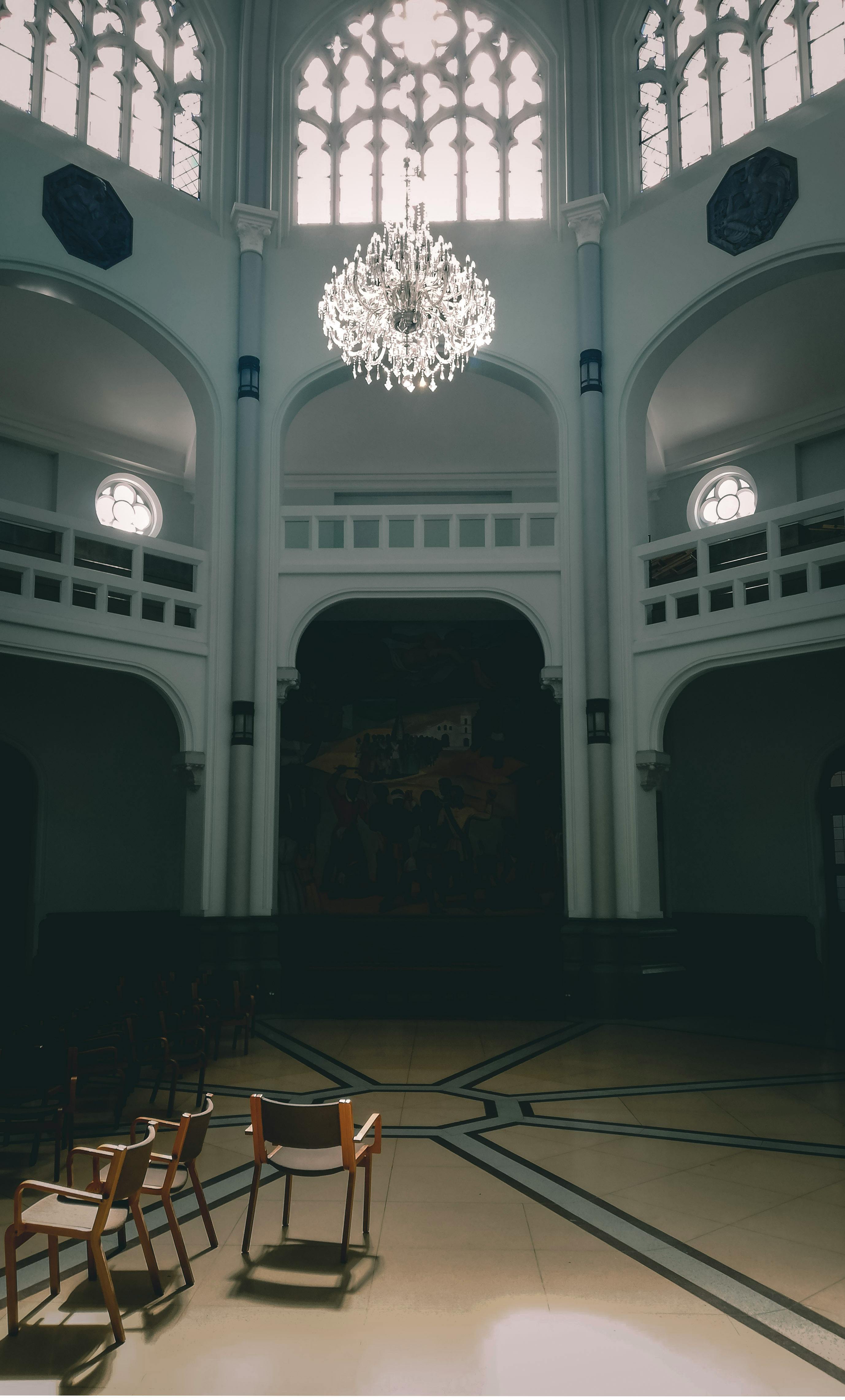 A Woman Standing Inside the Museum · Free Stock Photo
