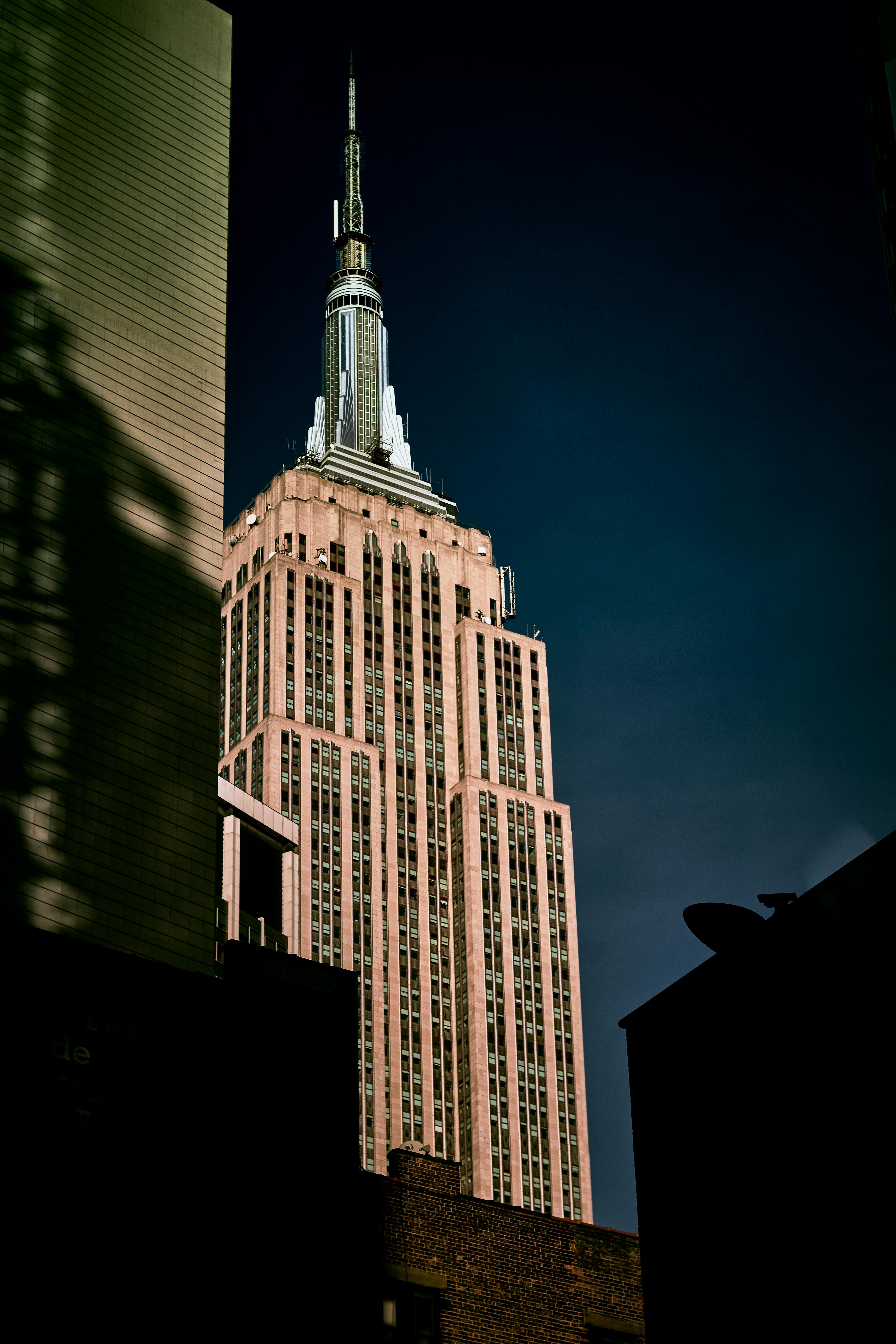 Empire State Building Under the Blue Sky · Free Stock Photo