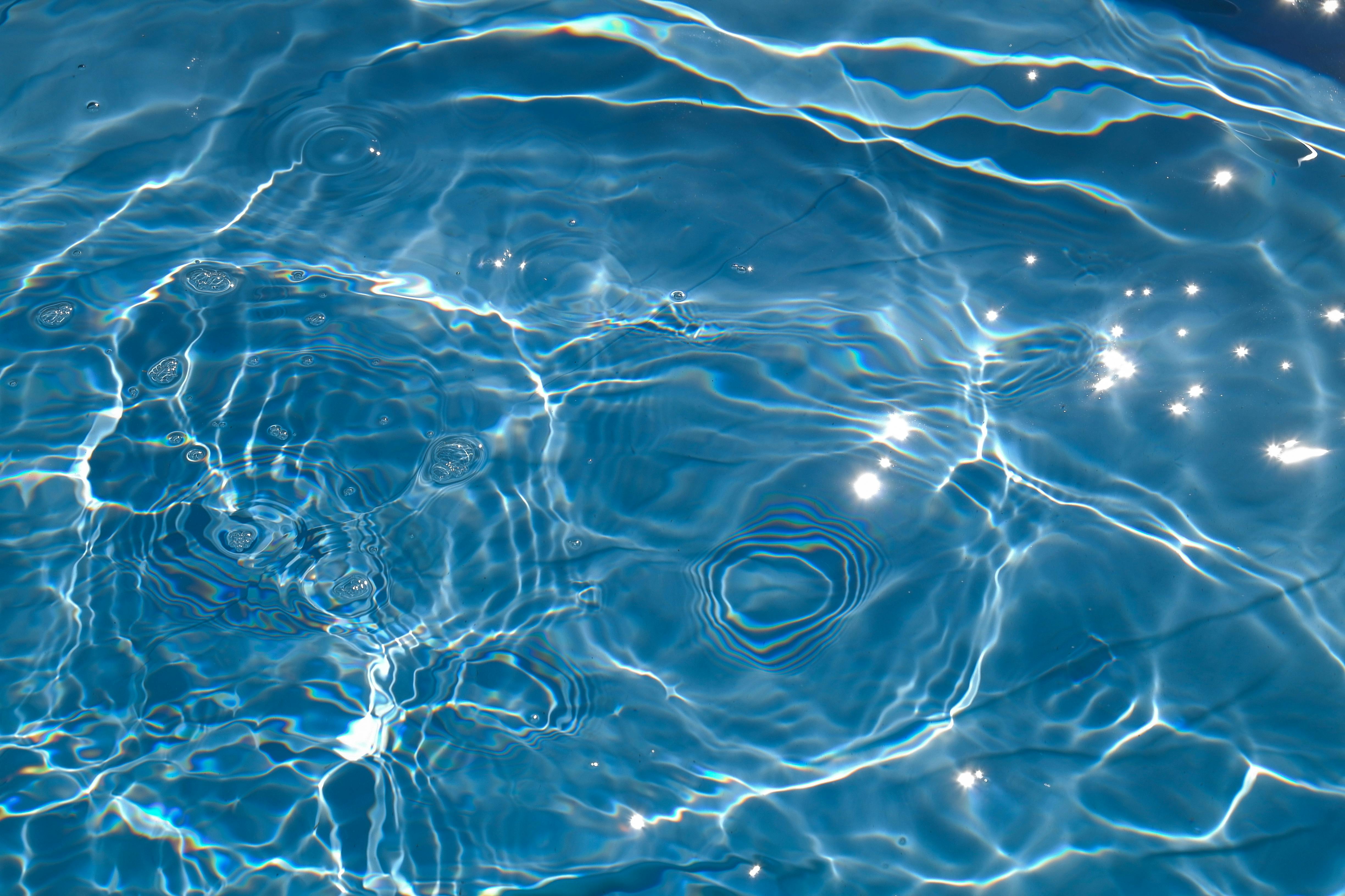 Blue Water in the Swimming Pool · Free Stock Photo