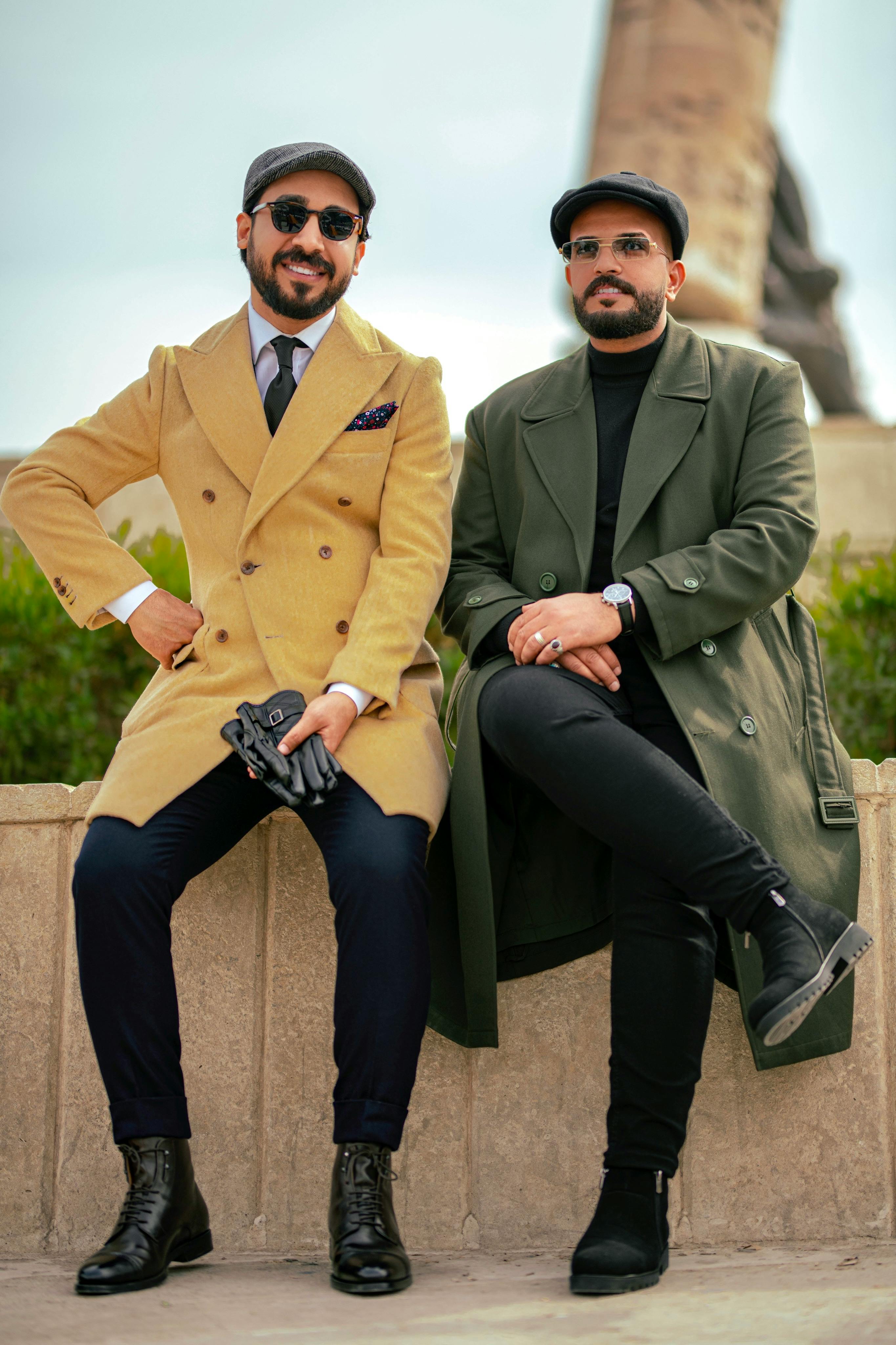Fashionable Men in Coats · Free Stock Photo