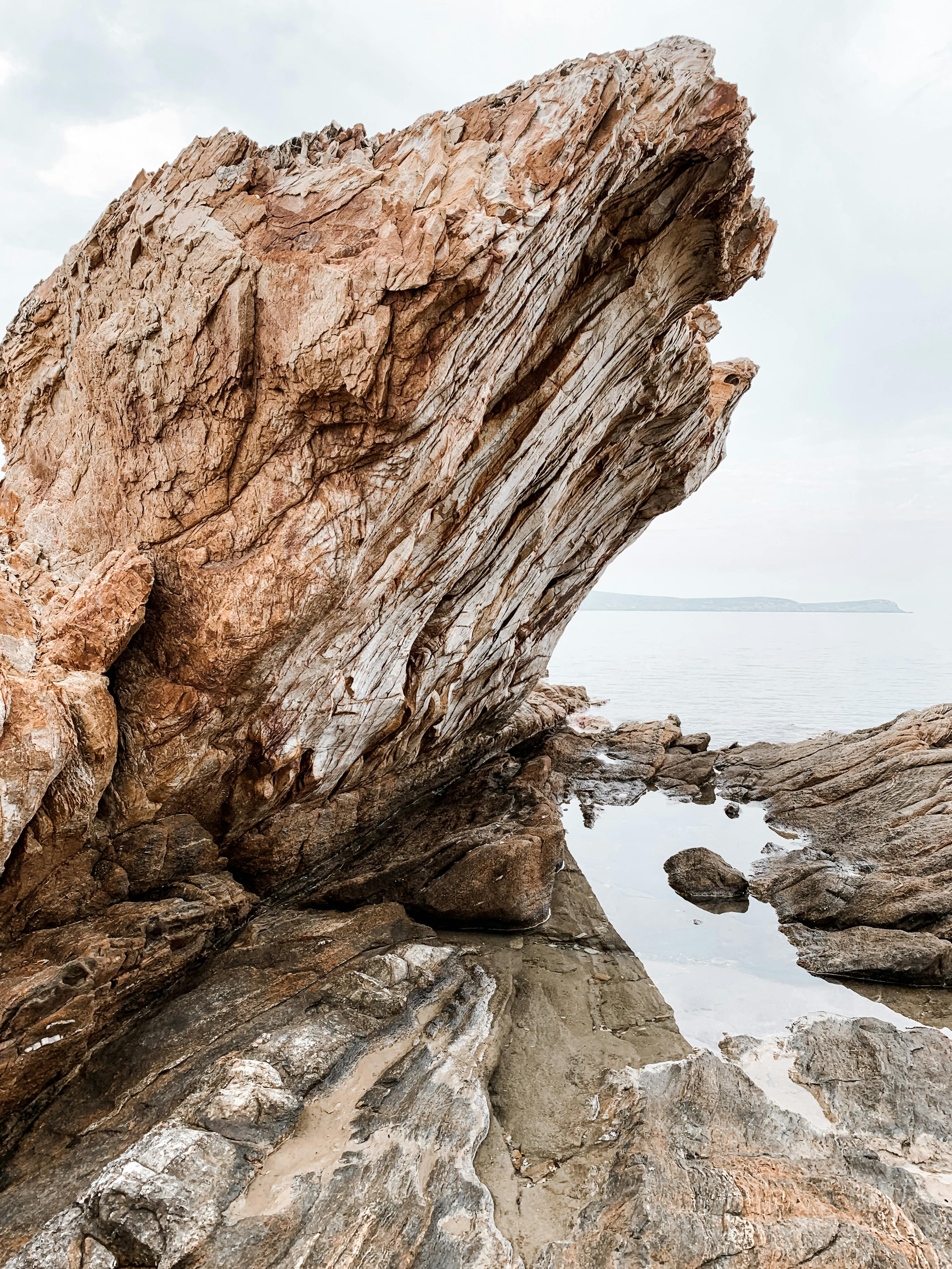 Rock Formation on the Beach in Ca Na, Vietnam · Free Stock Photo