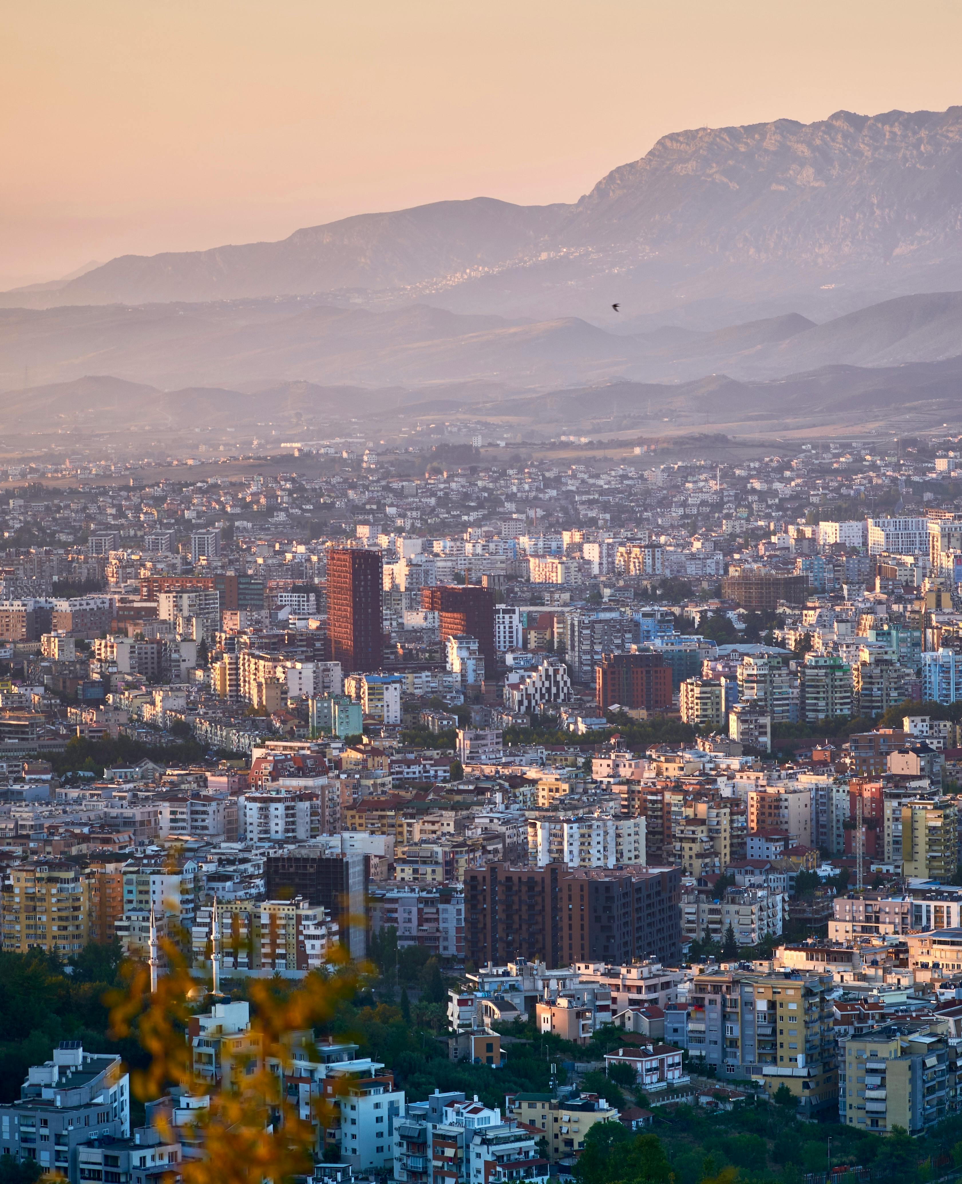 Aerial View of City Buildings · Free Stock Photo
