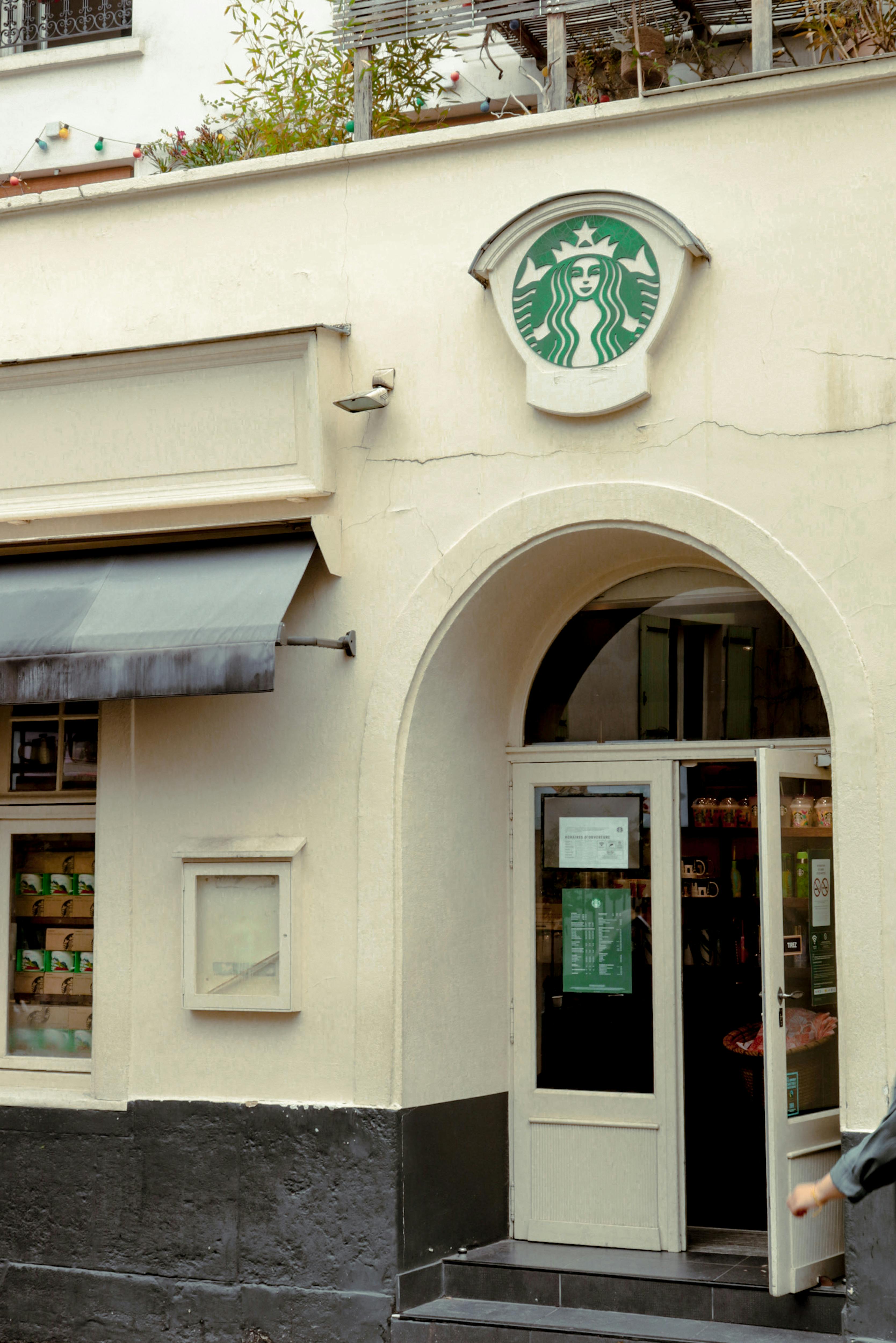 Starbucks Signboard · Free Stock Photo