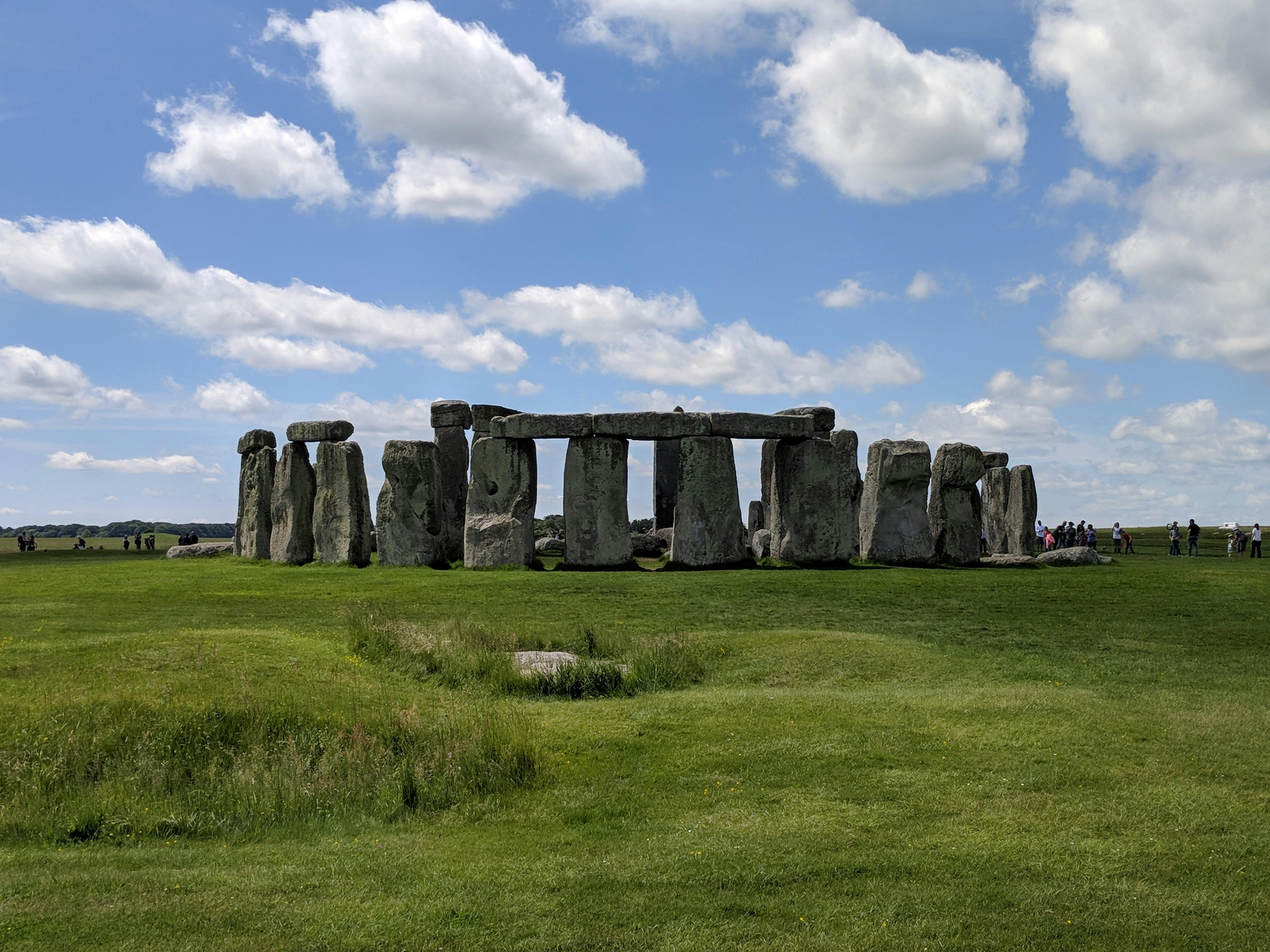 Photo of the Stonehenge Under Blue Sky · Free Stock Photo