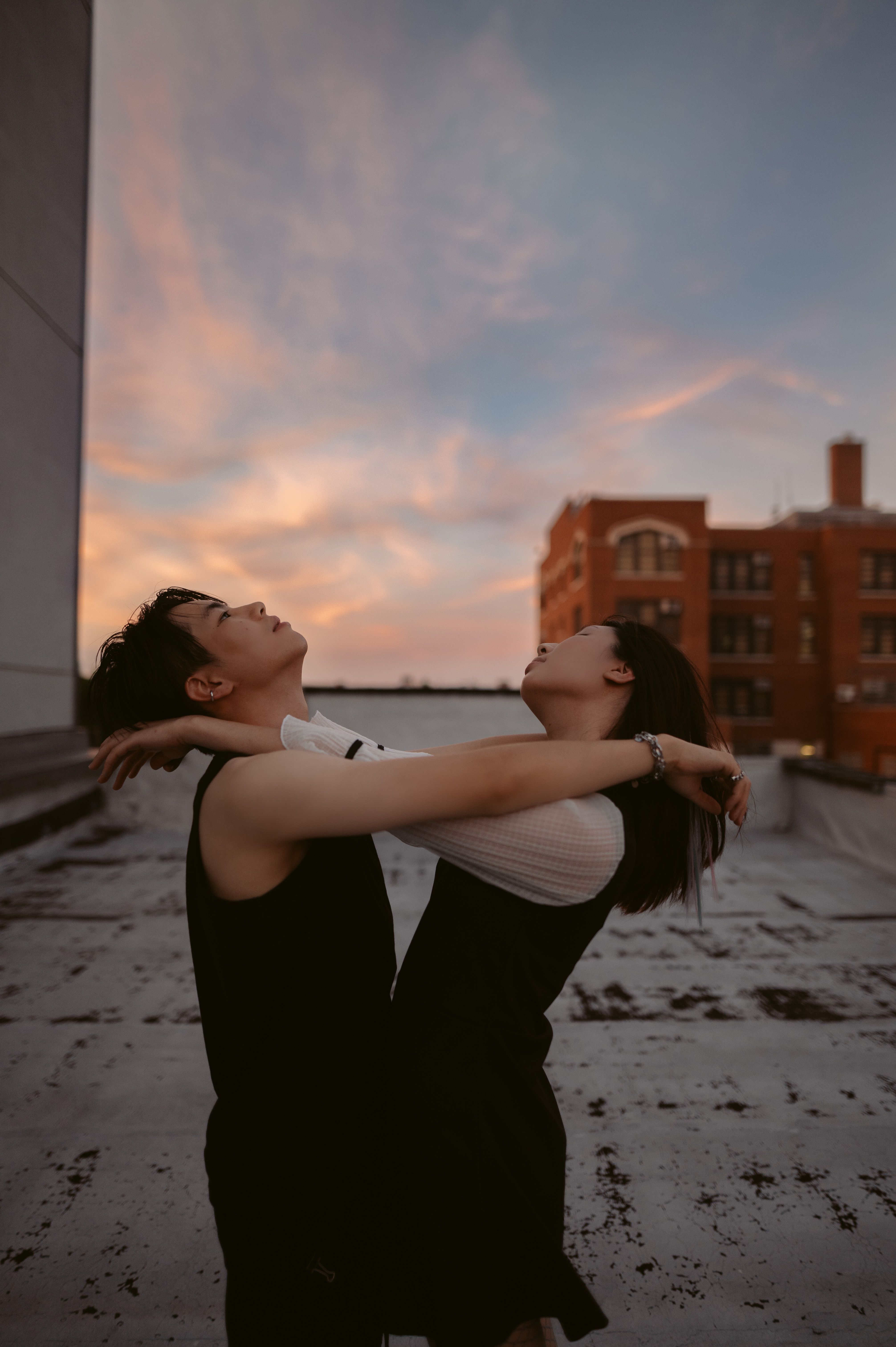 Cute Dancing Couple Wallpaper