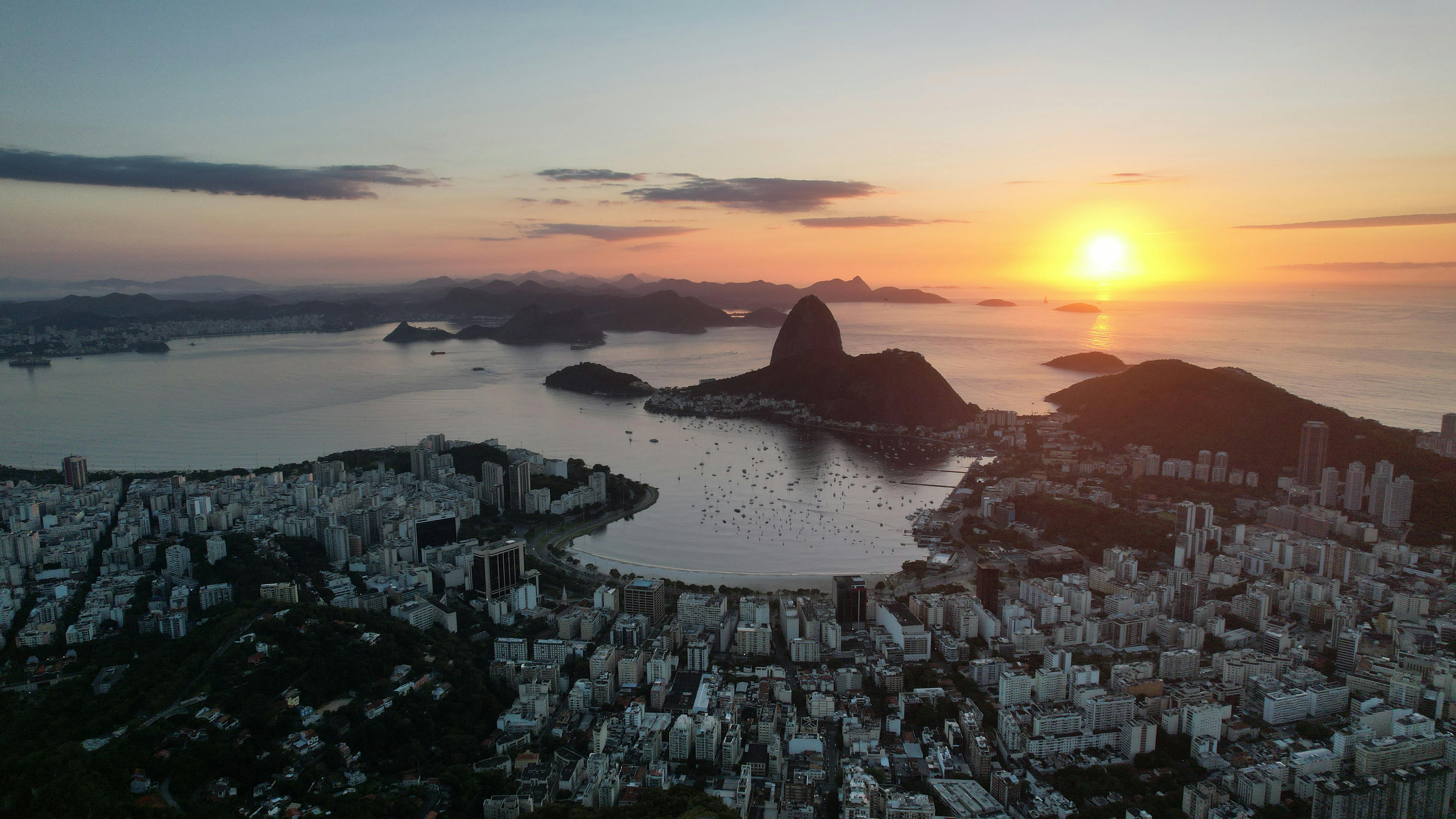 Aerial View of Rio de Janeiro, Brasil · Free Stock Photo