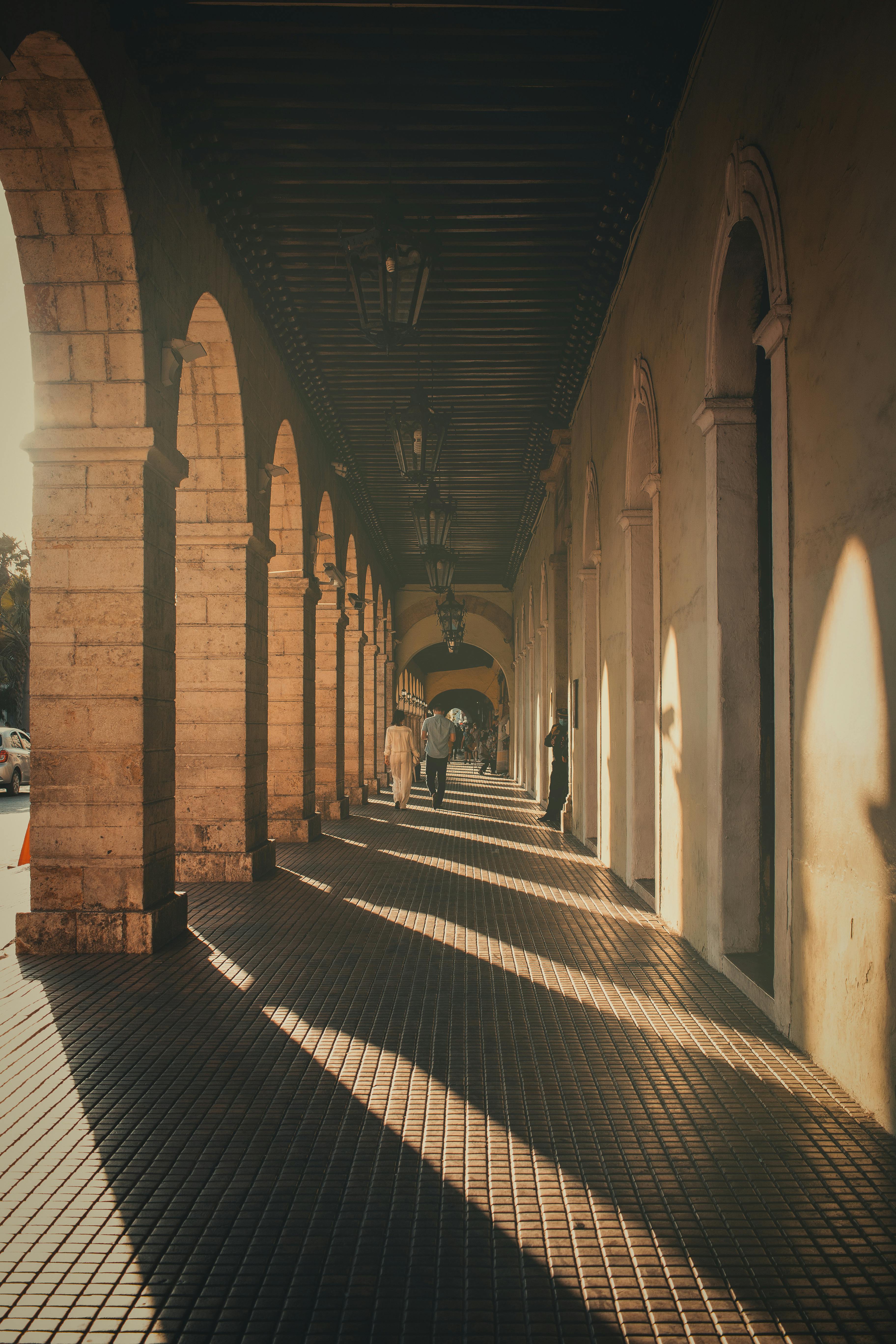 People Walking on the Hallway · Free Stock Photo