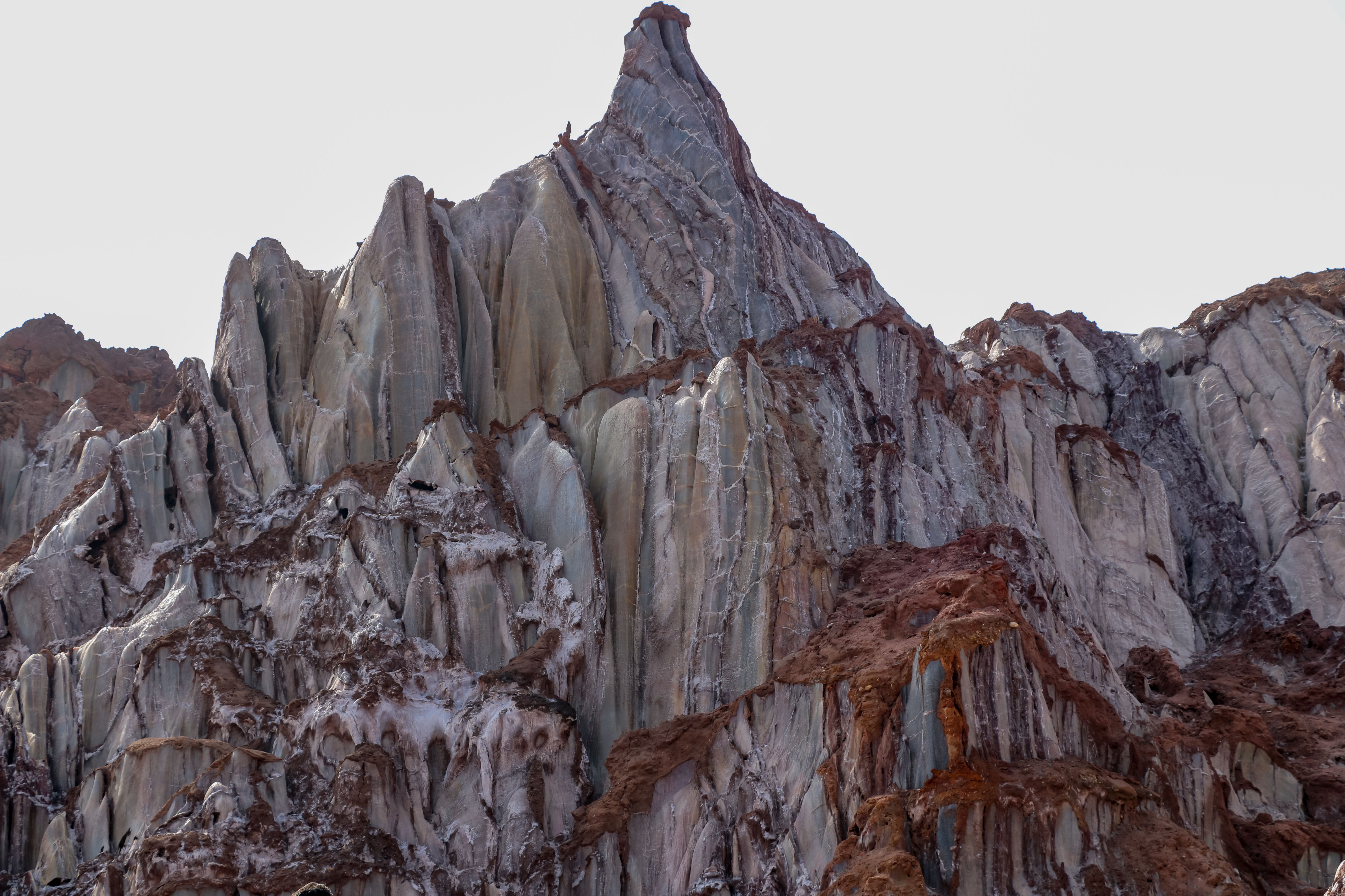 Rock Formations on a Mountain · Free Stock Photo