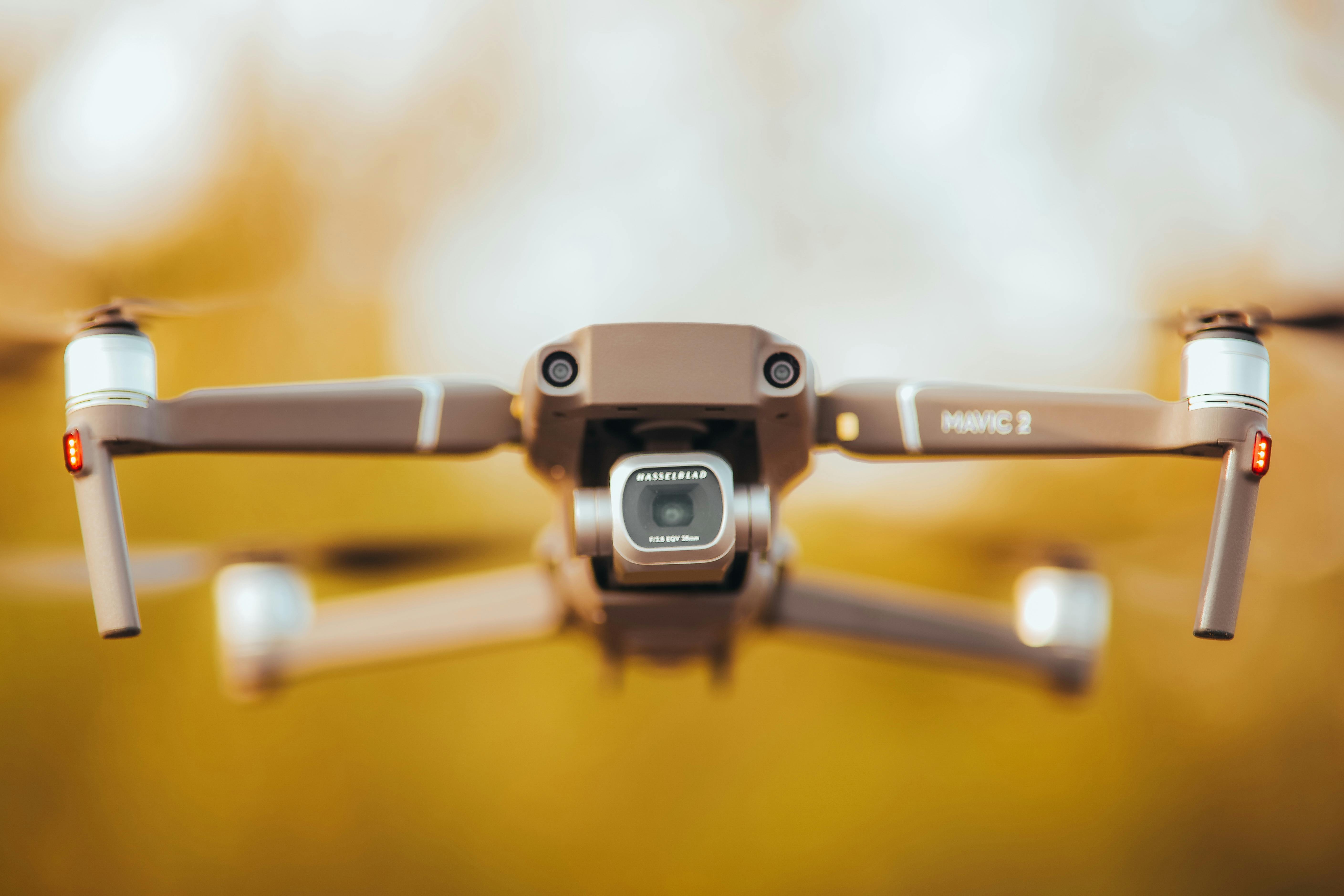 Close-Up Shot of a Drone Camera Flying · Free Stock Photo