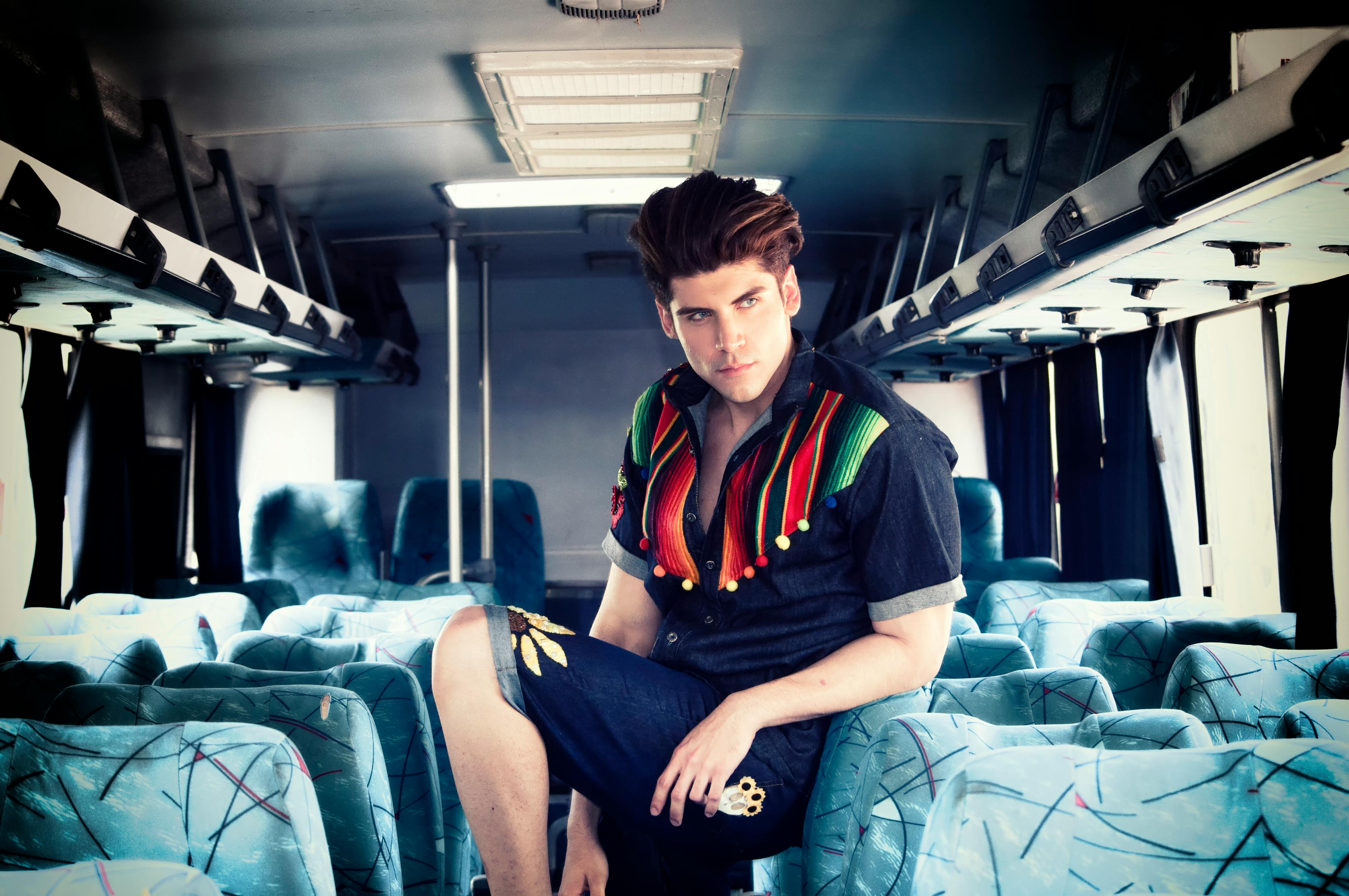 Man Standing Inside Vehicle · Free Stock Photo