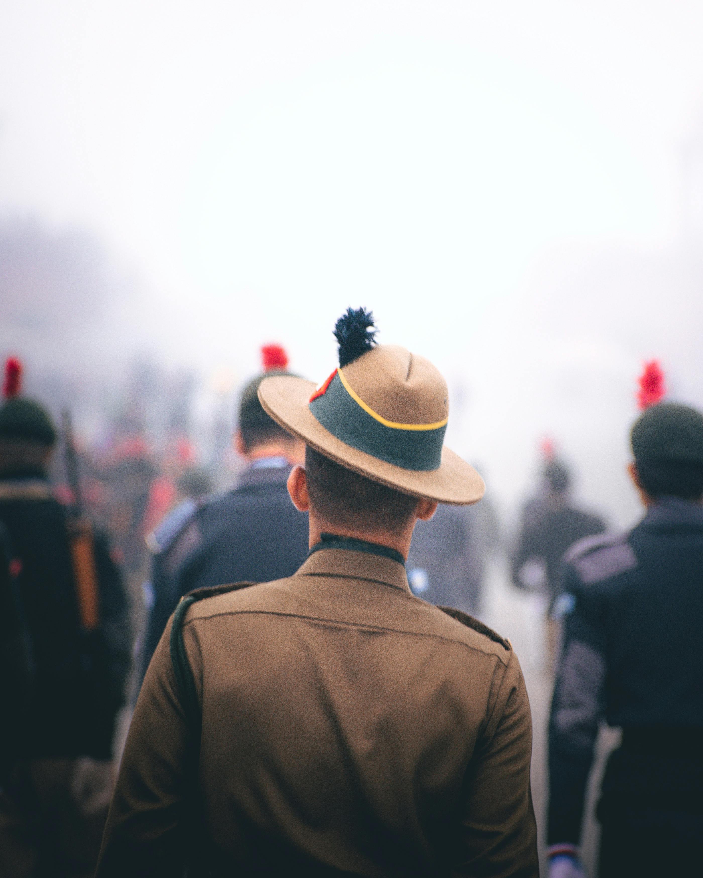 Soldiers with Hats · Free Stock Photo