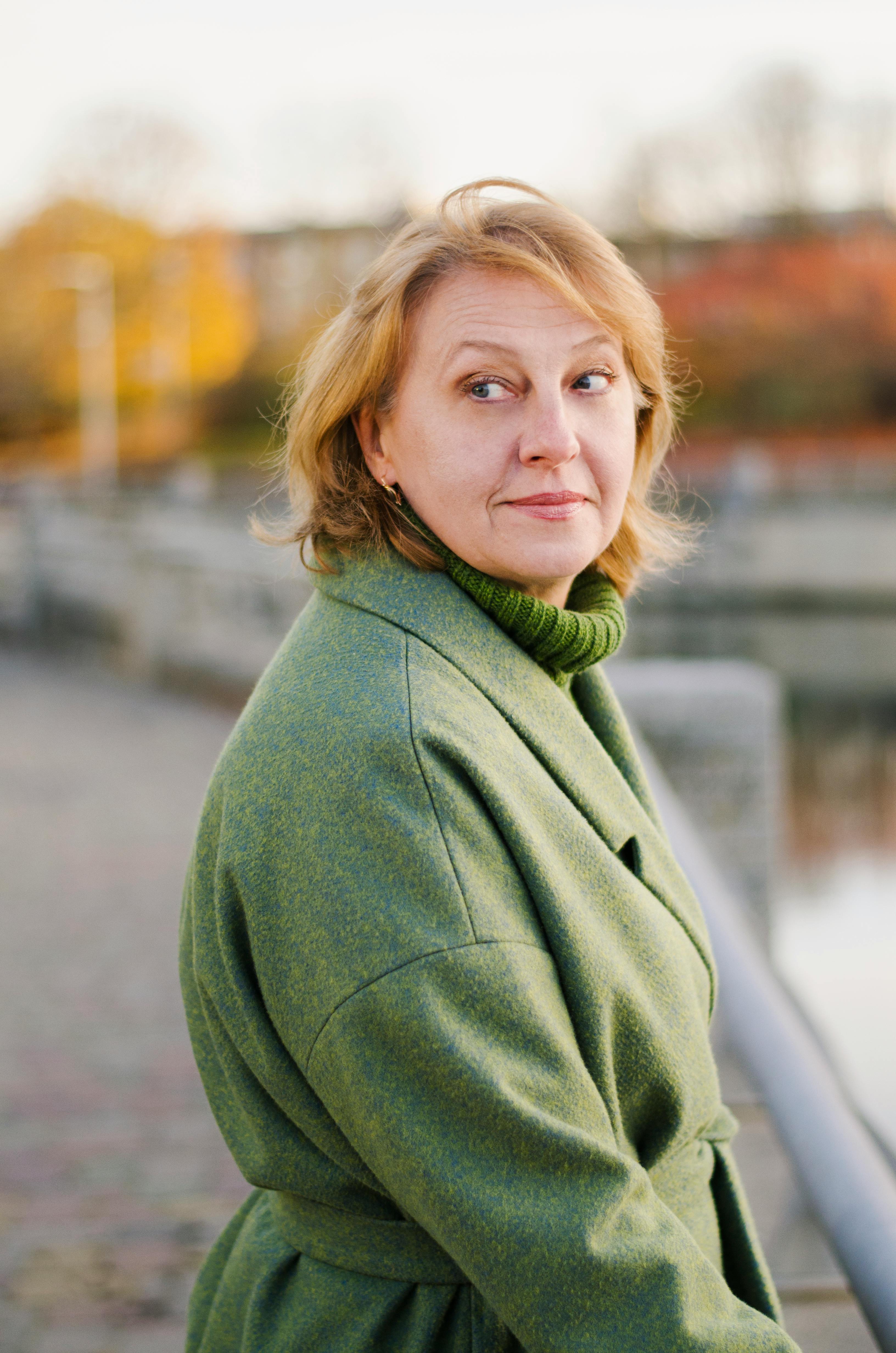 Woman Wearing an Autumn Coat · Free Stock Photo