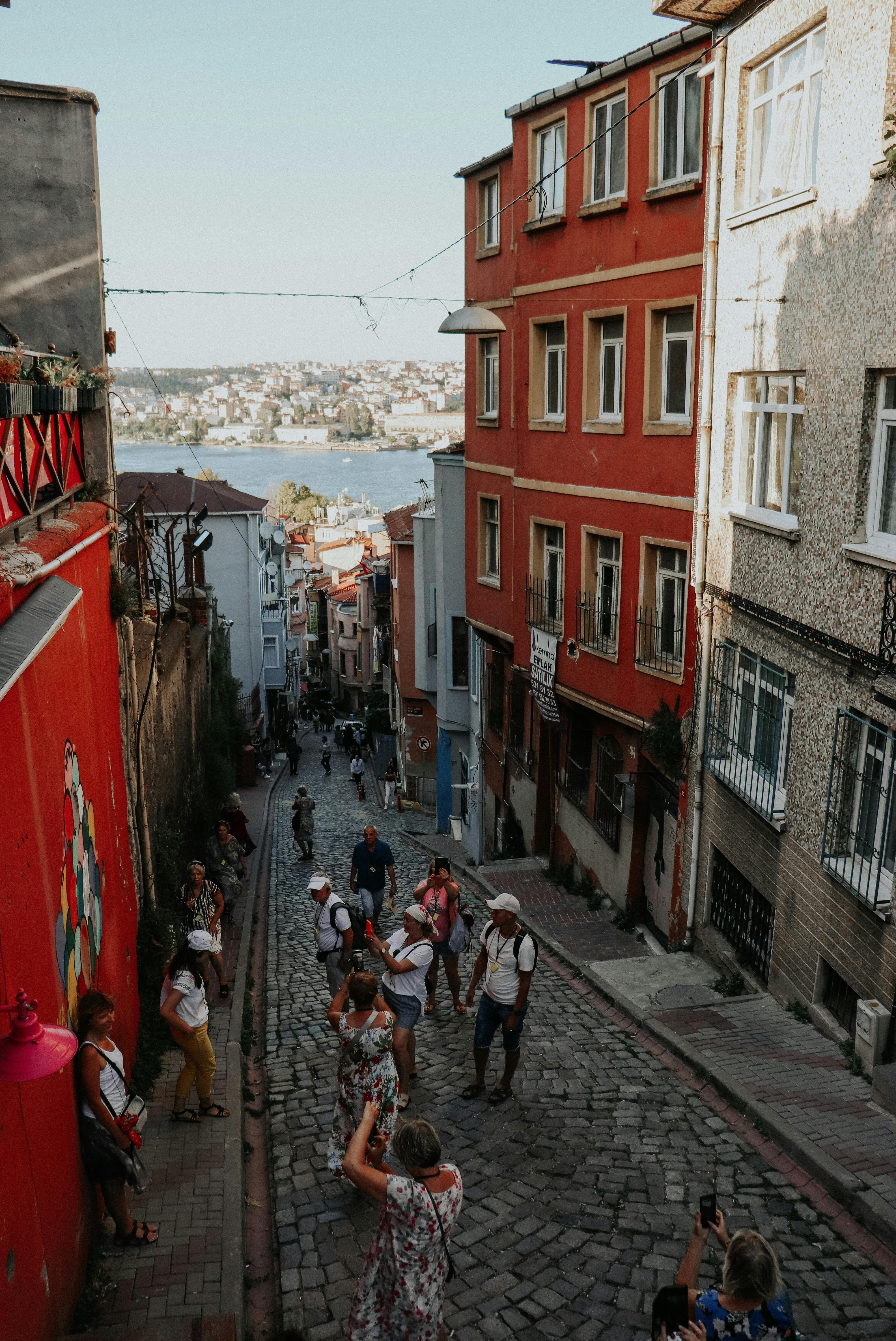 People in a Town · Free Stock Photo