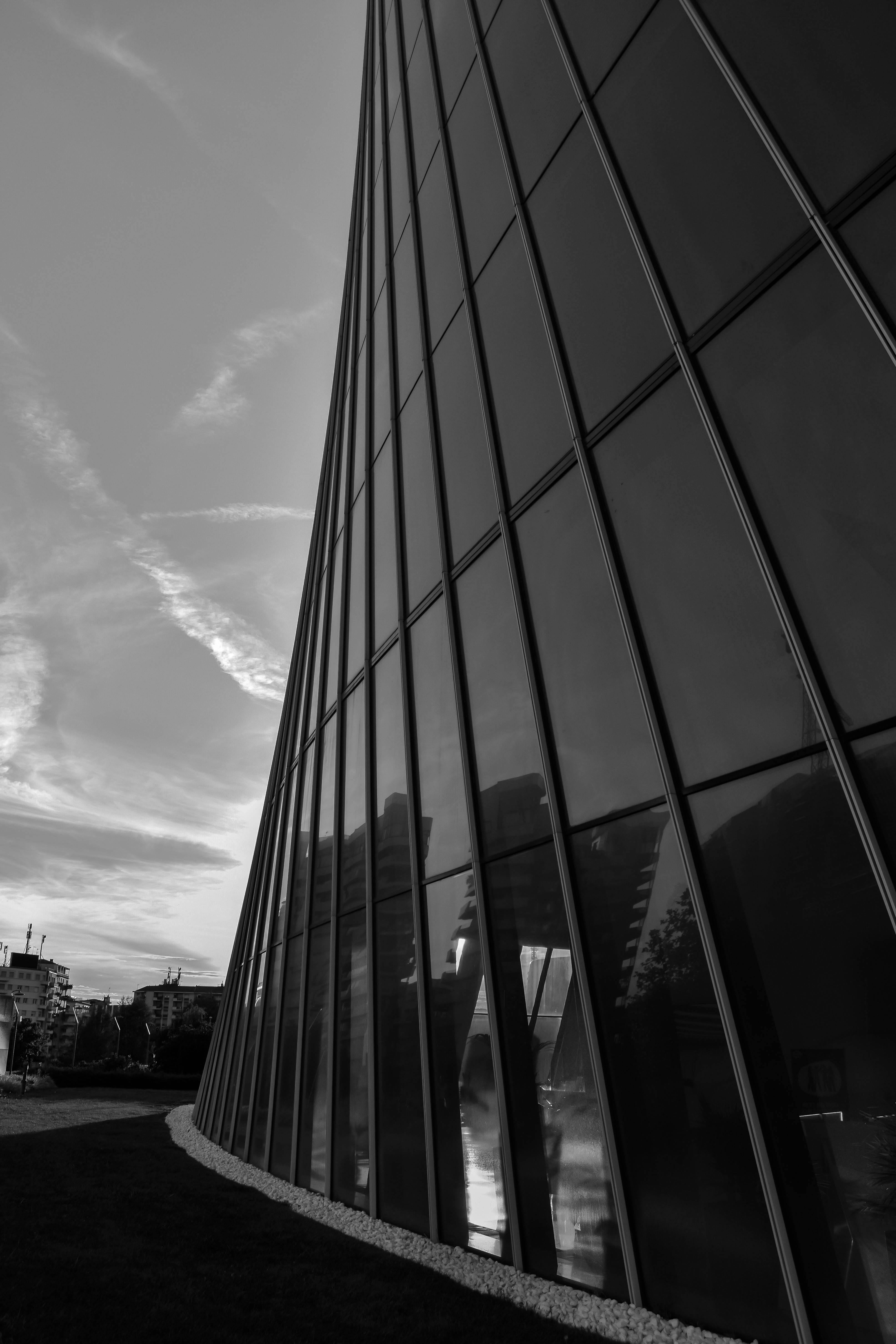 Black Glass Facade in Close-Up Photography · Free Stock Photo