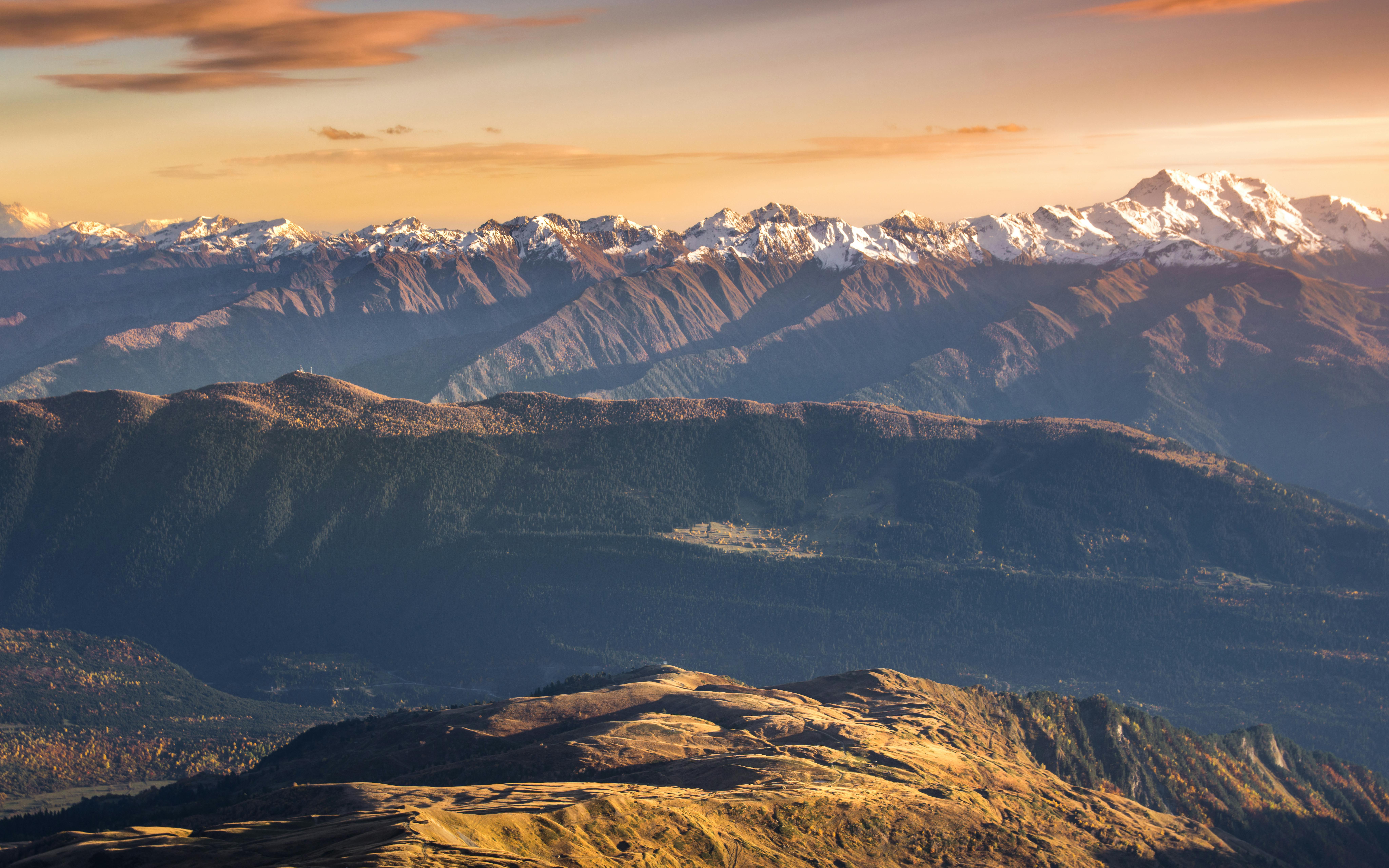 Aerial View of Mountains · Free Stock Photo