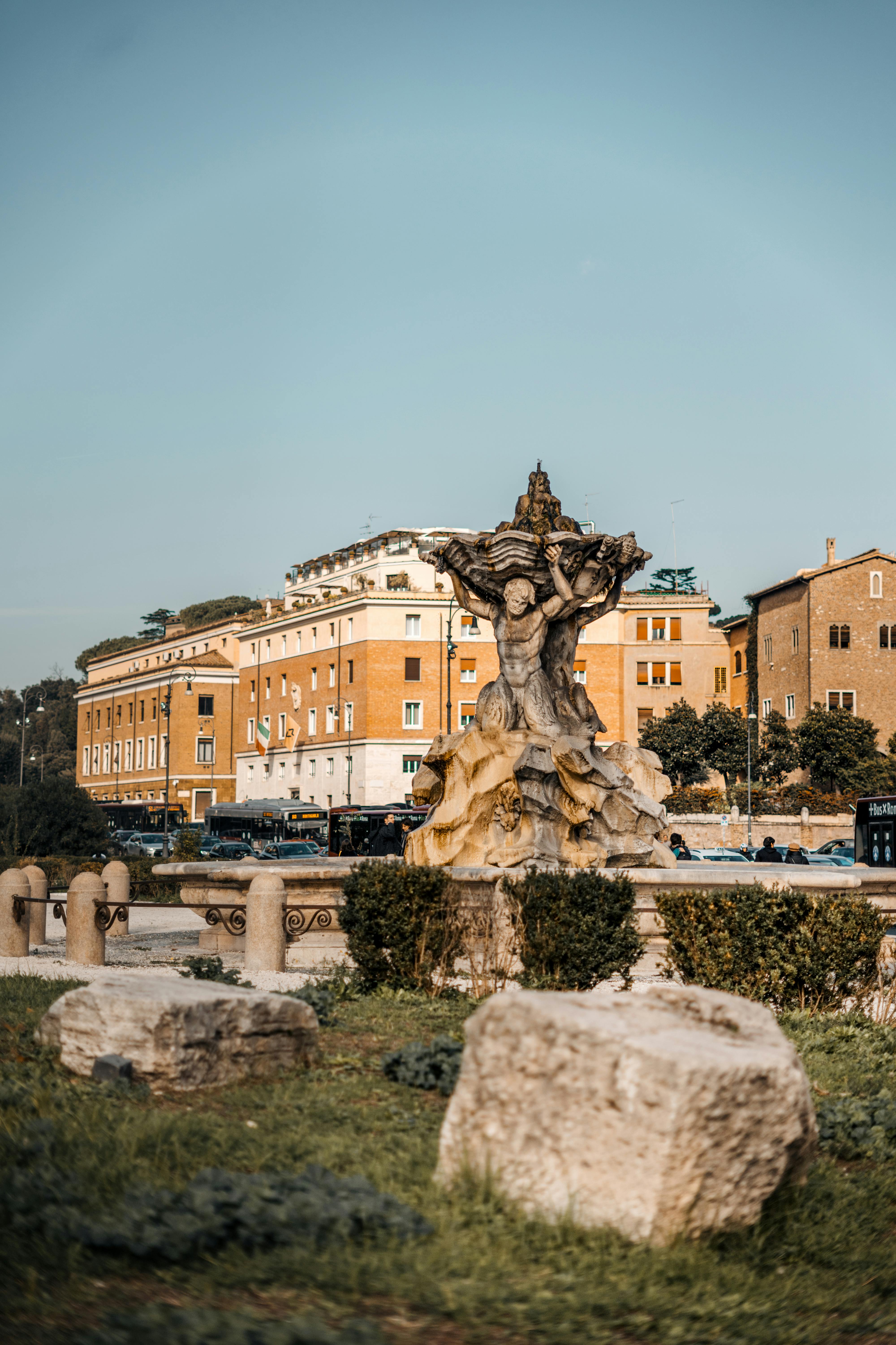 Renaissance Fountains with Tritons · Free Stock Photo