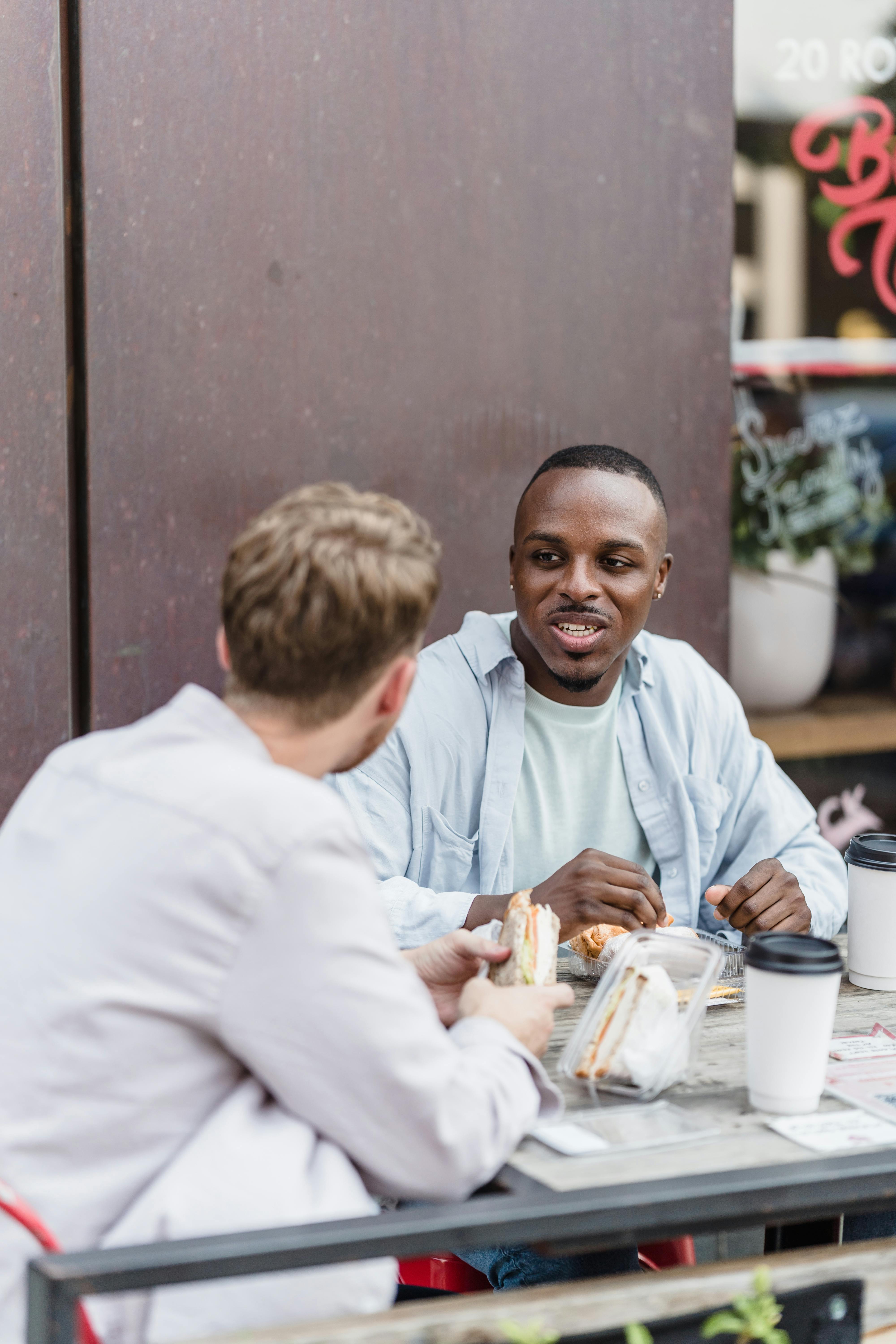 A Family Eating Together · Free Stock Photo
