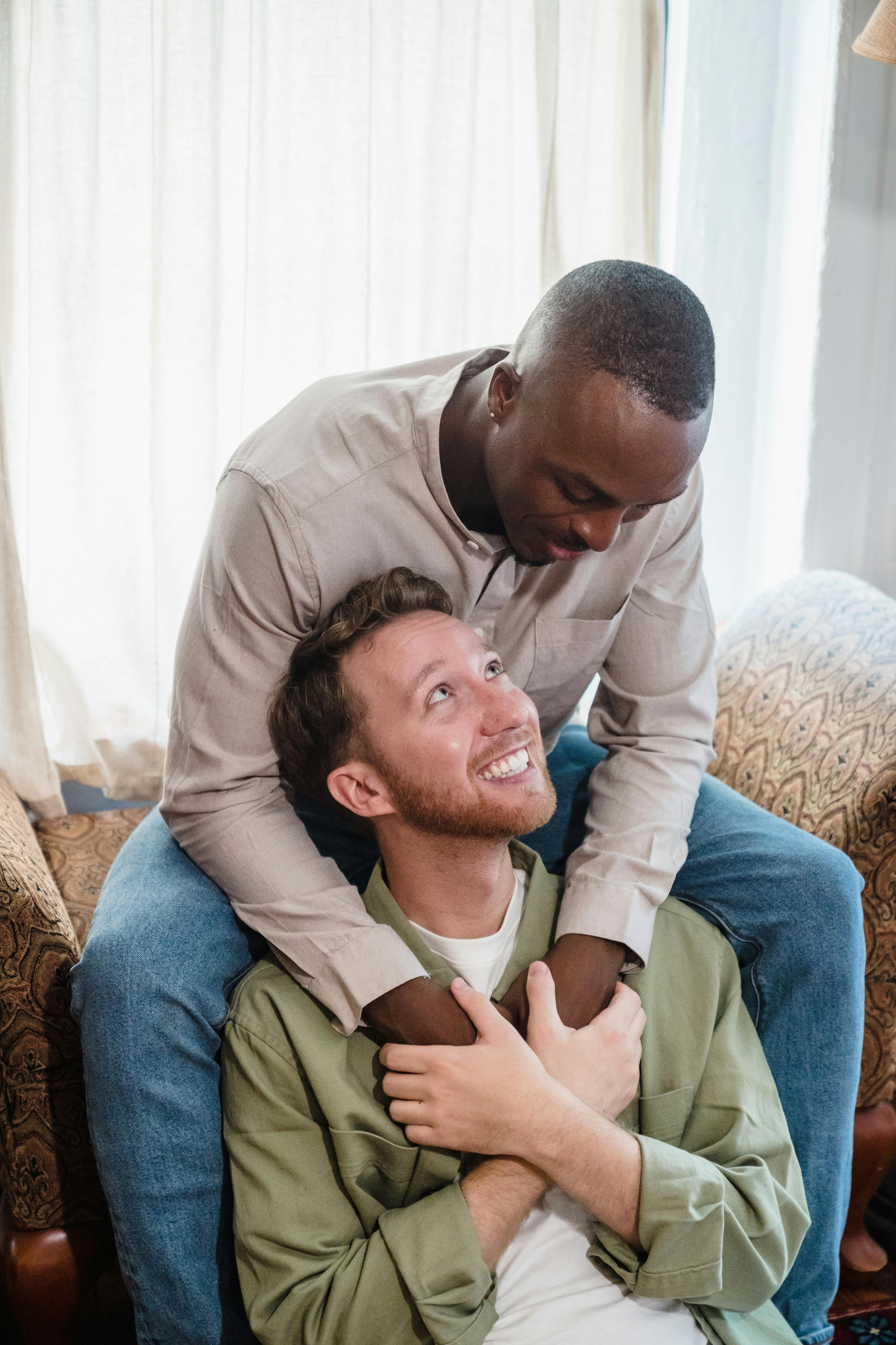 Woman and Man Hugging · Free Stock Photo