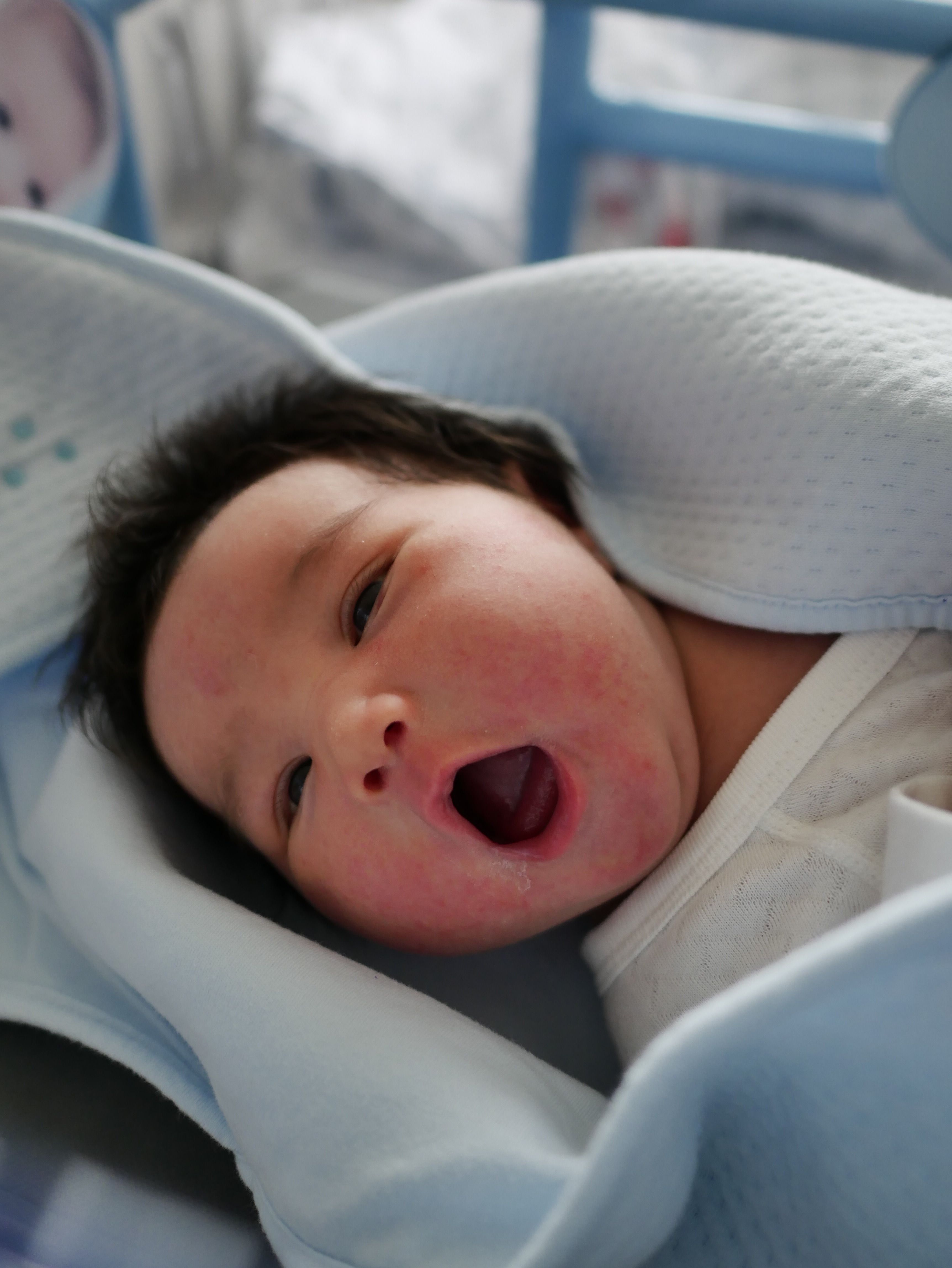 Close-Up Shot of a Cute Baby · Free Stock Photo