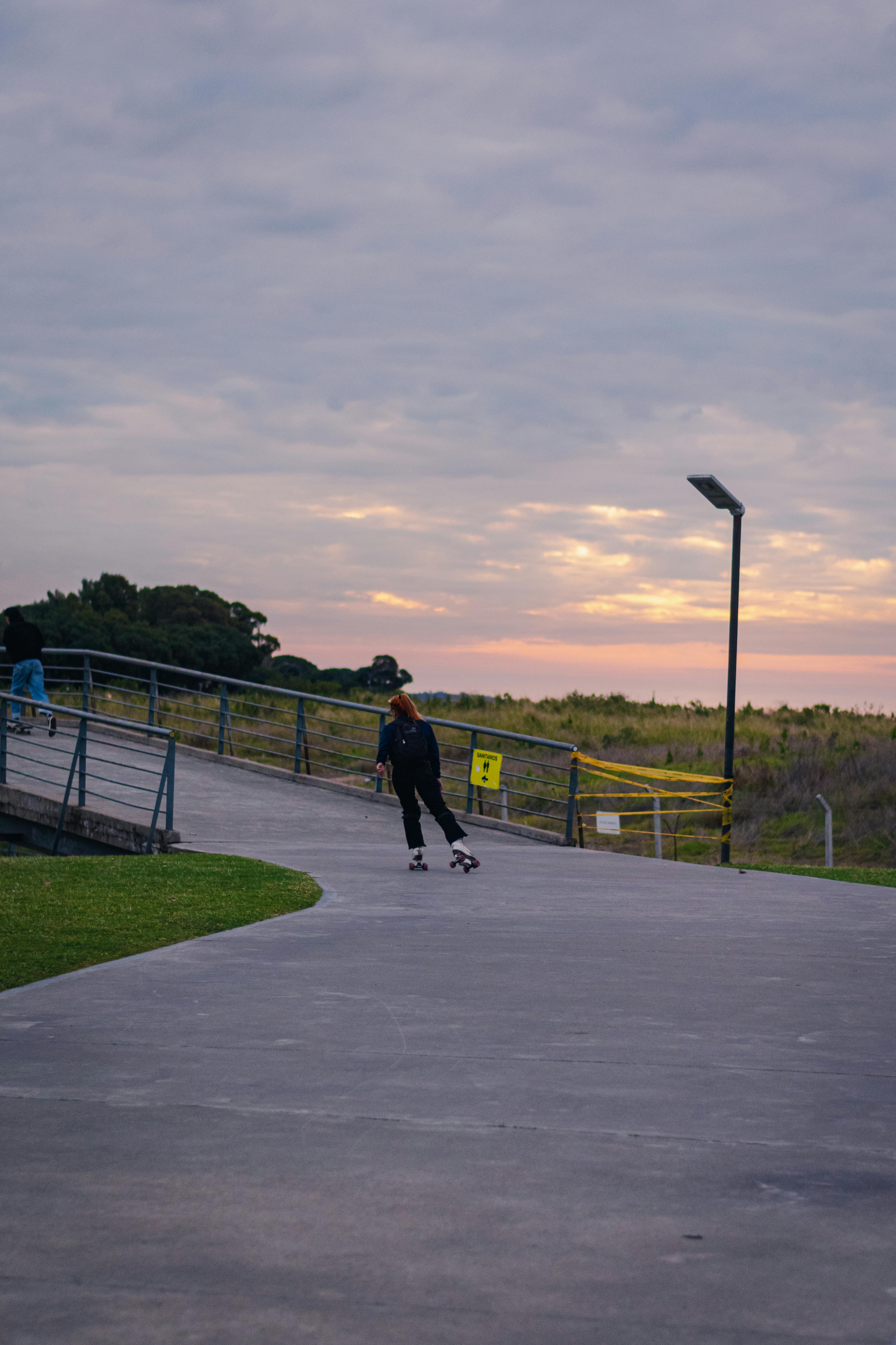 A Person Roller Skating in a Park · Free Stock Photo