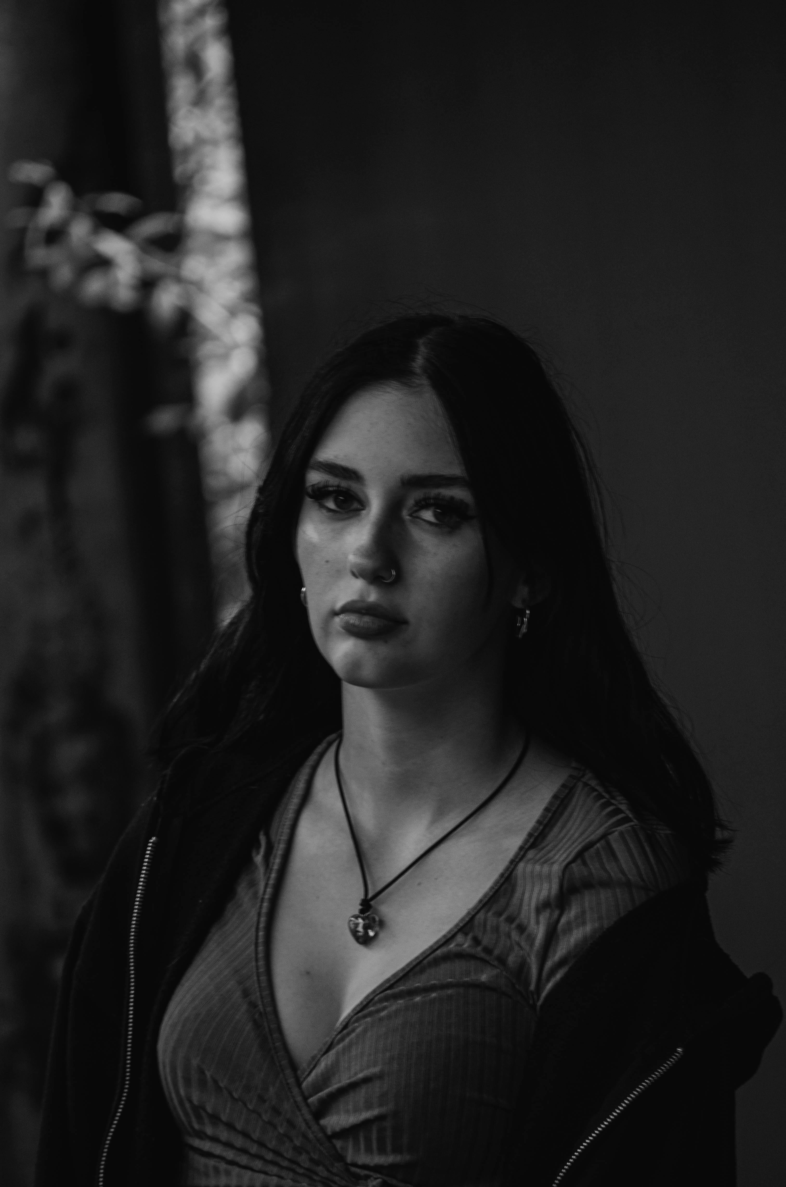 Grayscale Photography Of Woman · Free Stock Photo