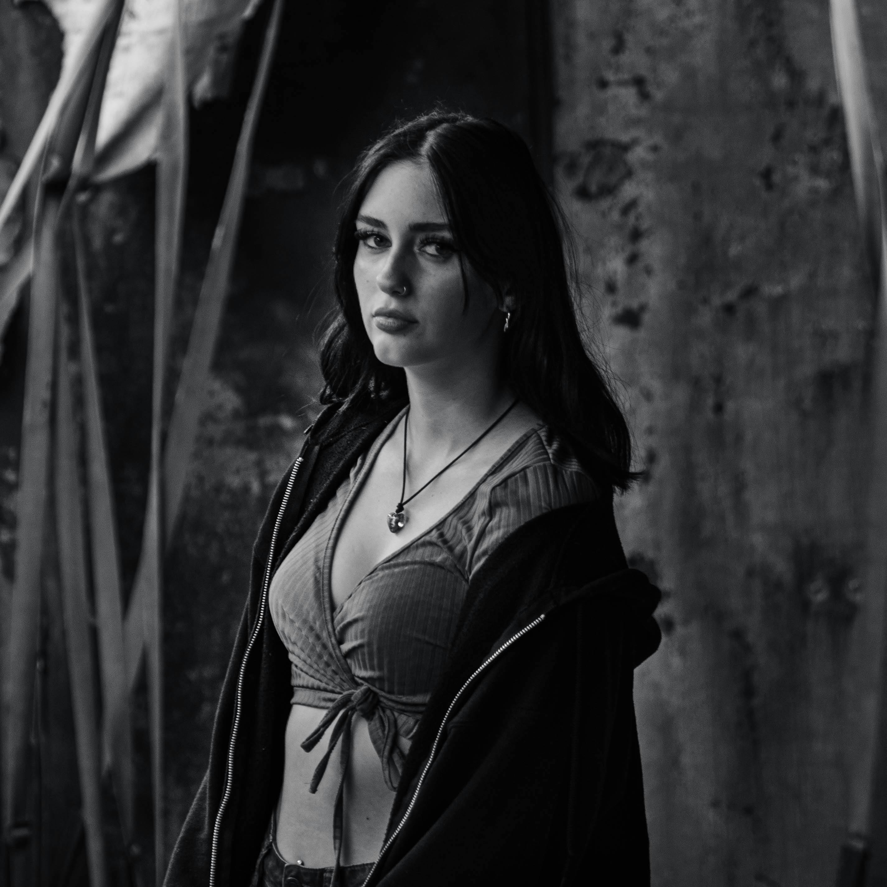 Grayscale Photography Of Woman · Free Stock Photo