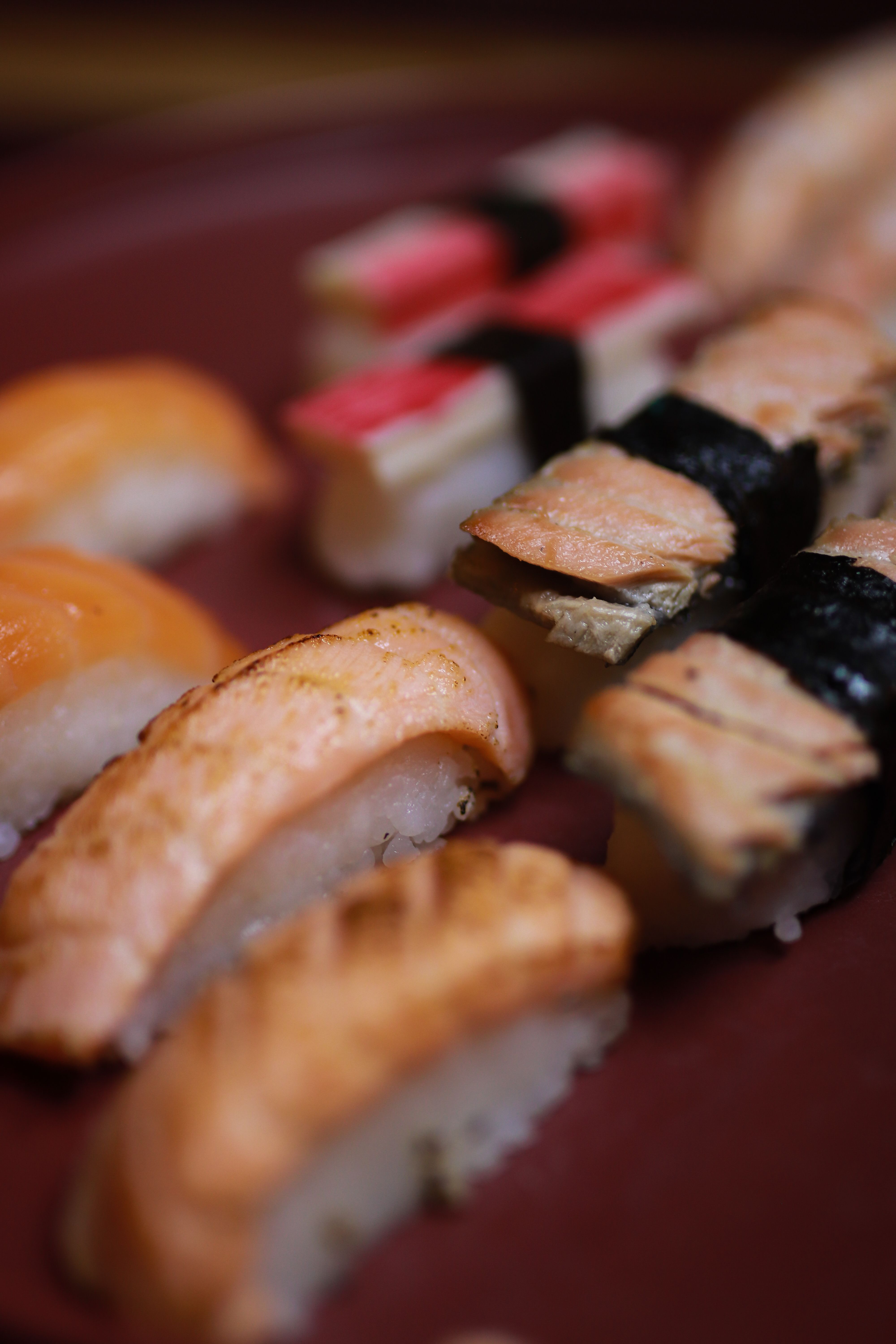 A Person Eating Sushi · Free Stock Photo