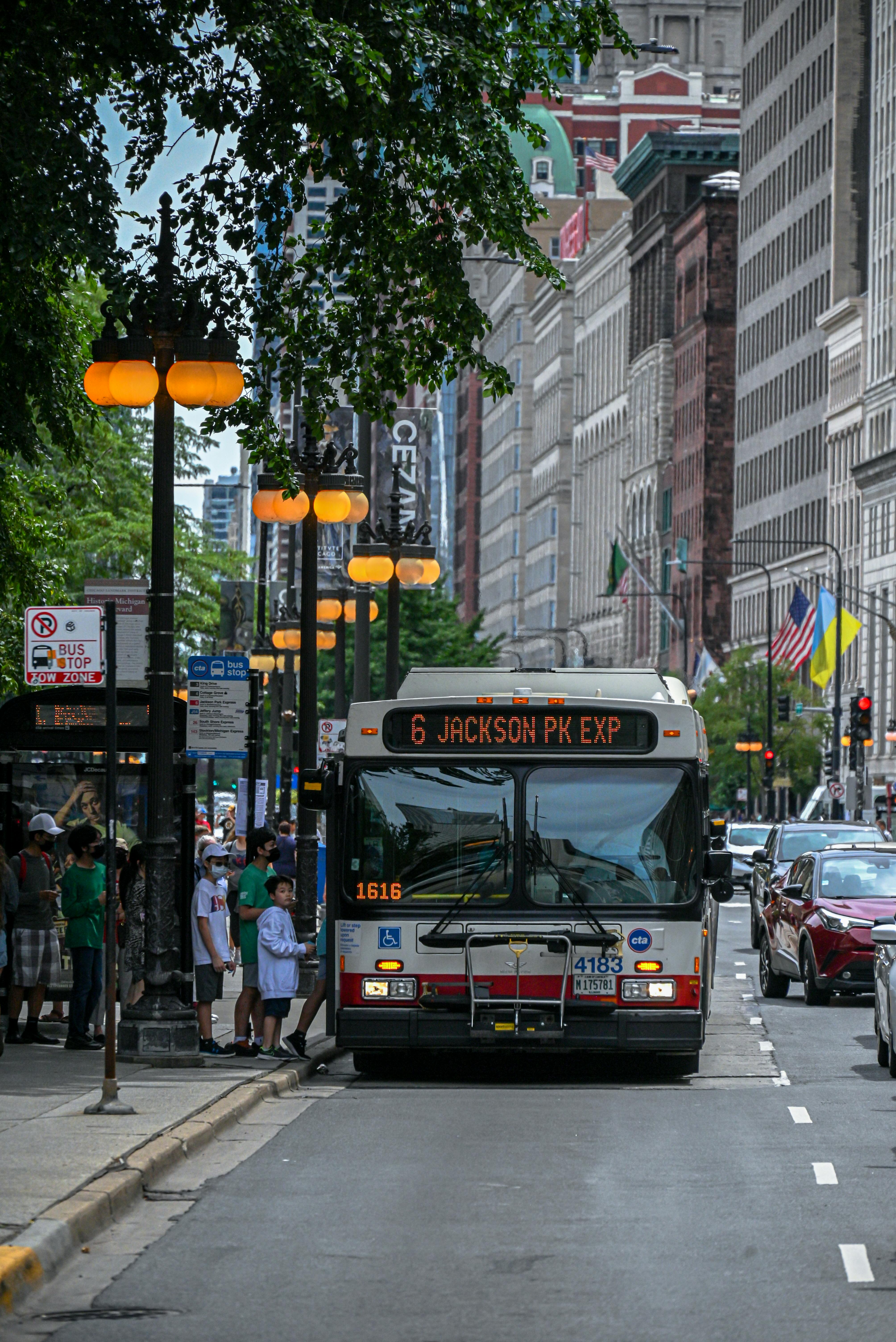 Bus on Side Street · Free Stock Photo