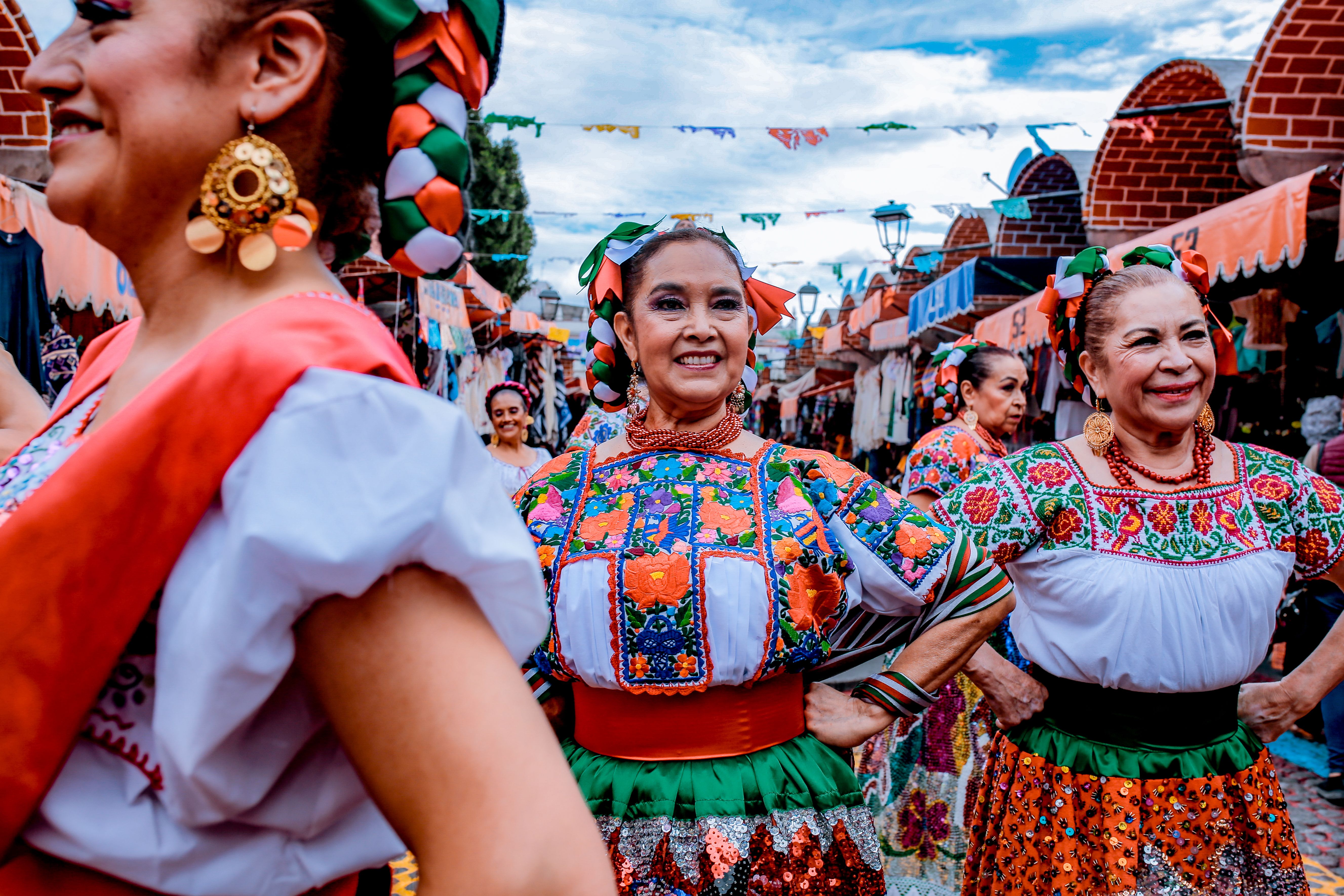 Woman and Man Wearing Traditional Mexican Clothing · Free Stock Photo