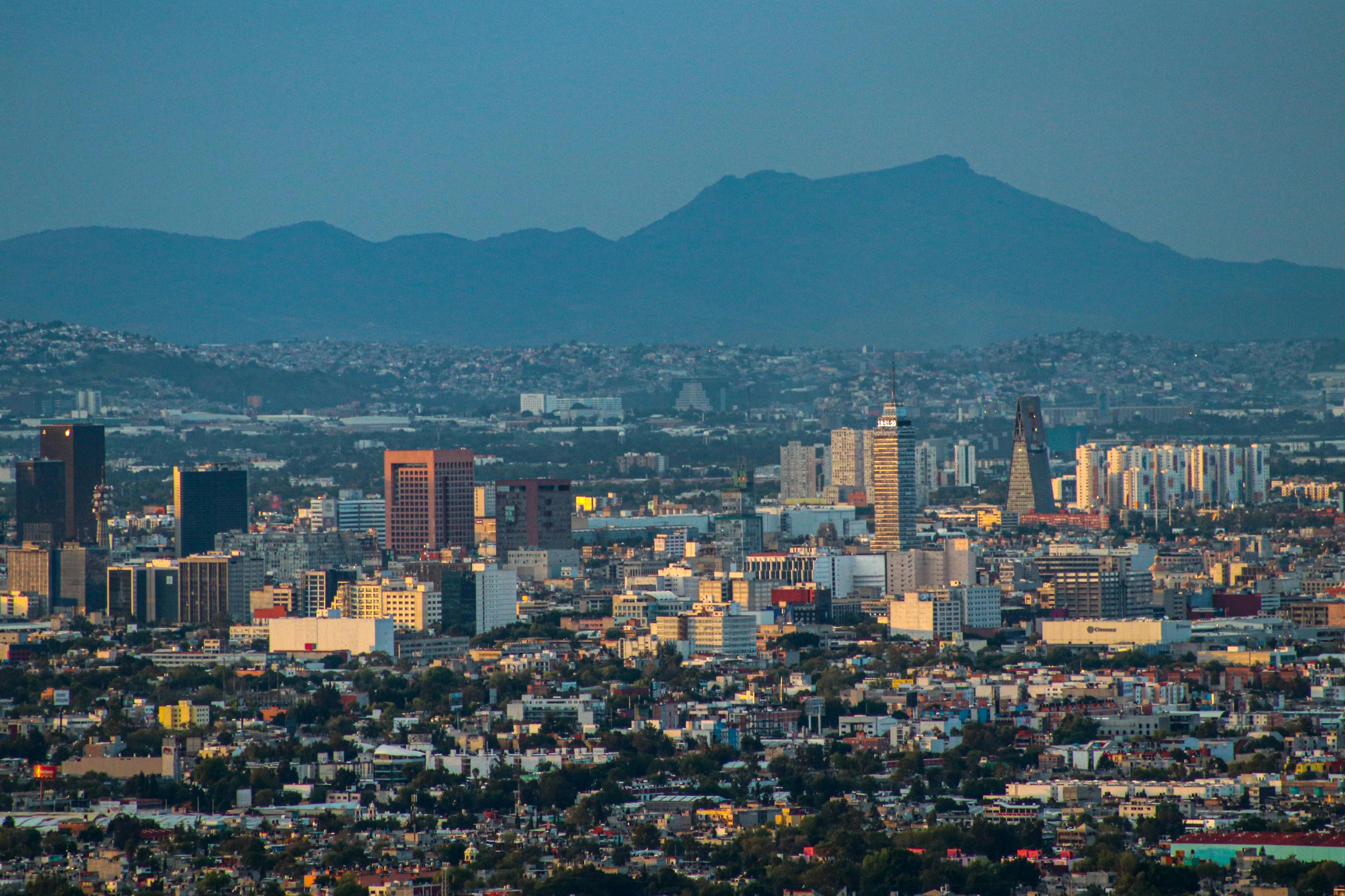 Panoramic View of Mexico City from Above · Free Stock Photo