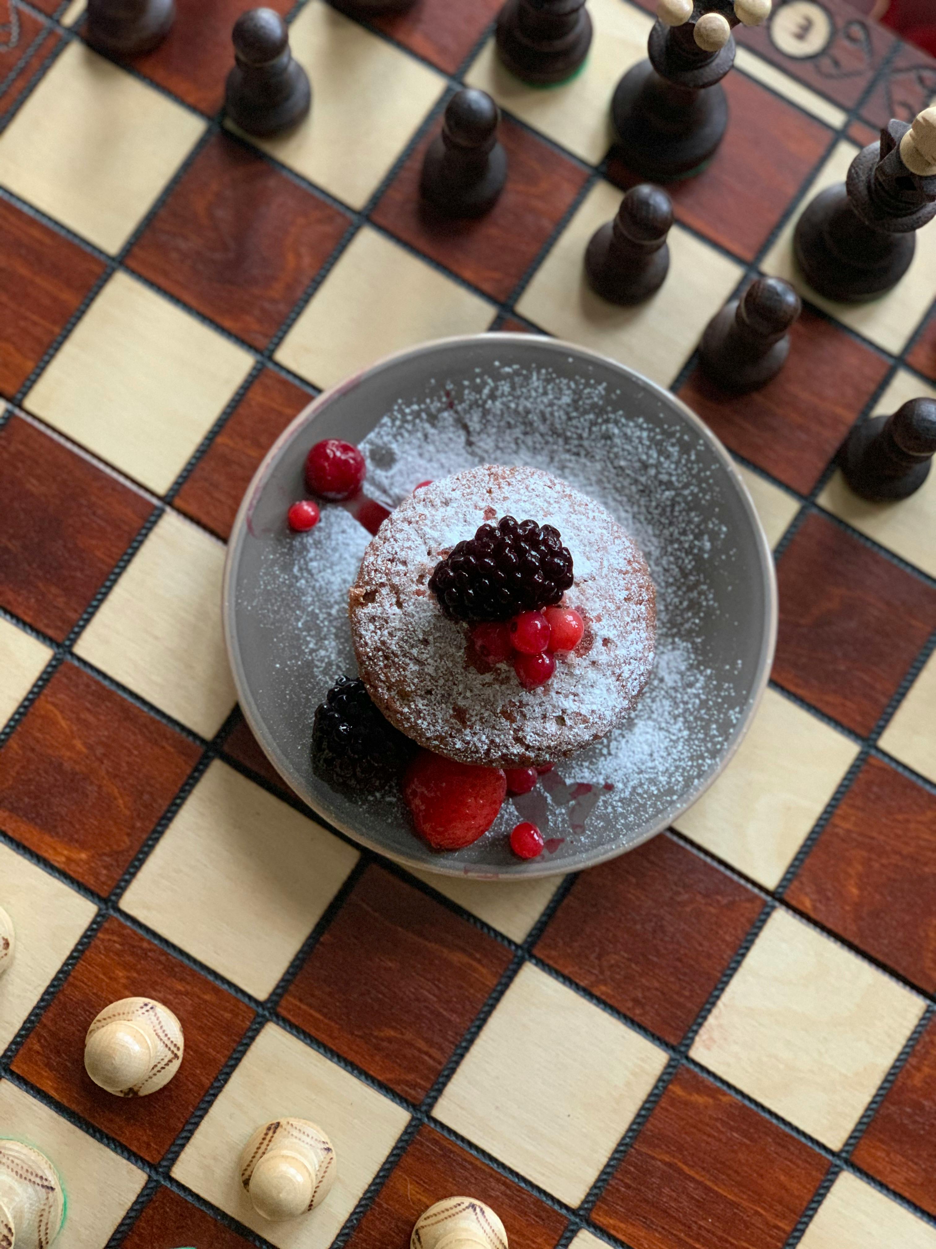 Pancake on Gray Ceramic Plate · Free Stock Photo