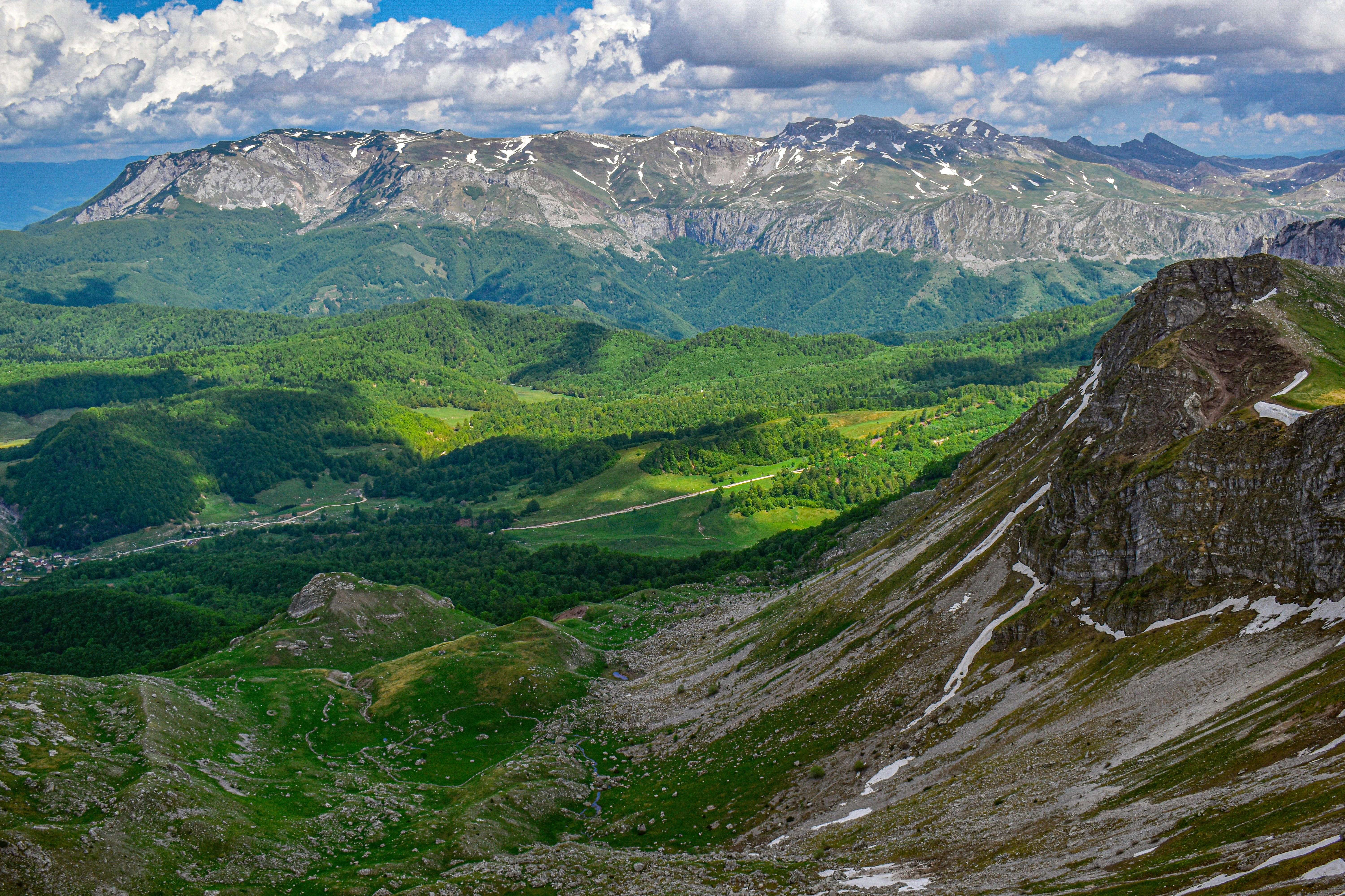 Aerial View of Mountains · Free Stock Photo
