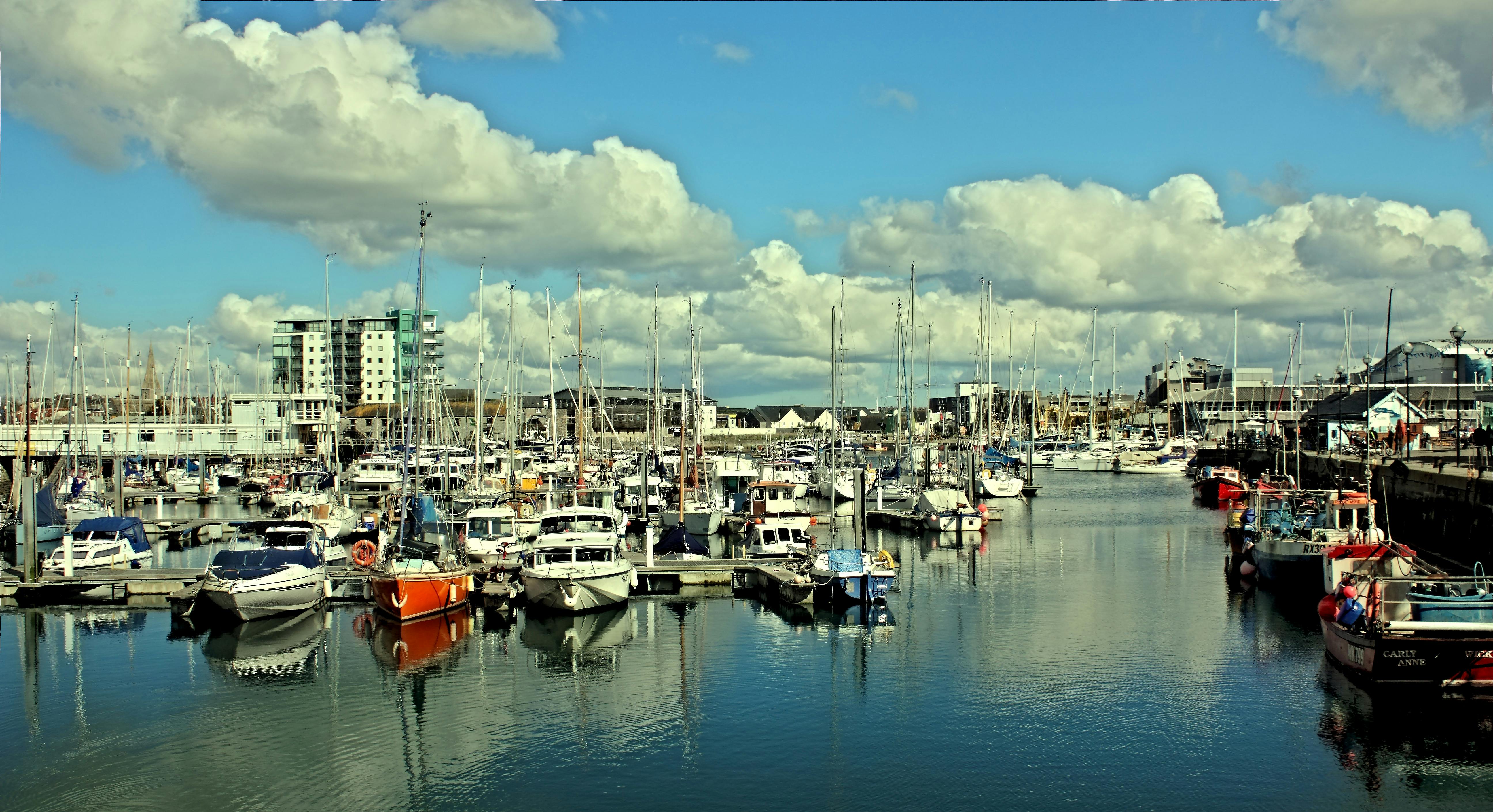 Landscape Photo of Boats on the Port · Free Stock Photo