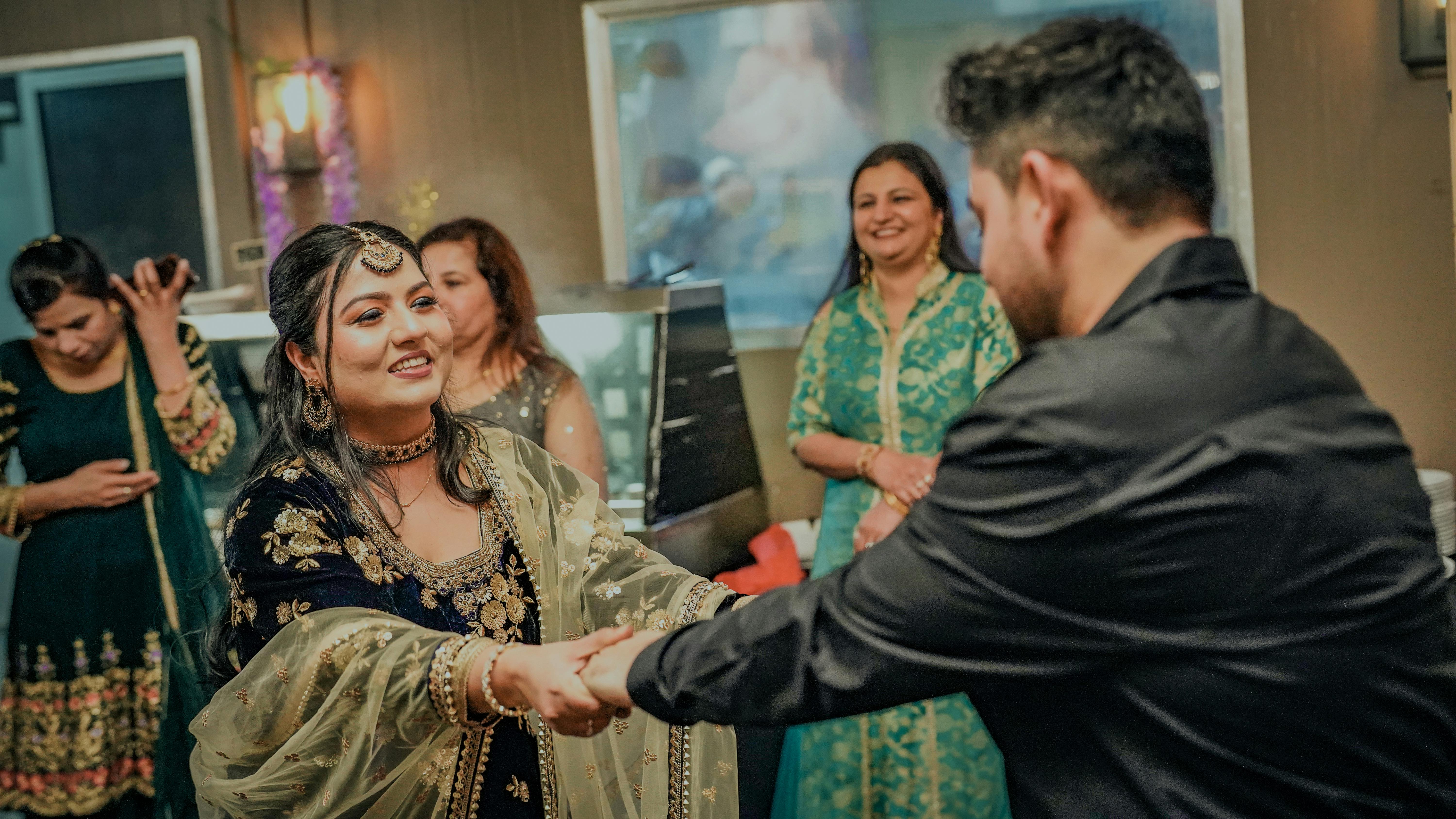A Happy Family Celebrating Diwali · Free Stock Photo