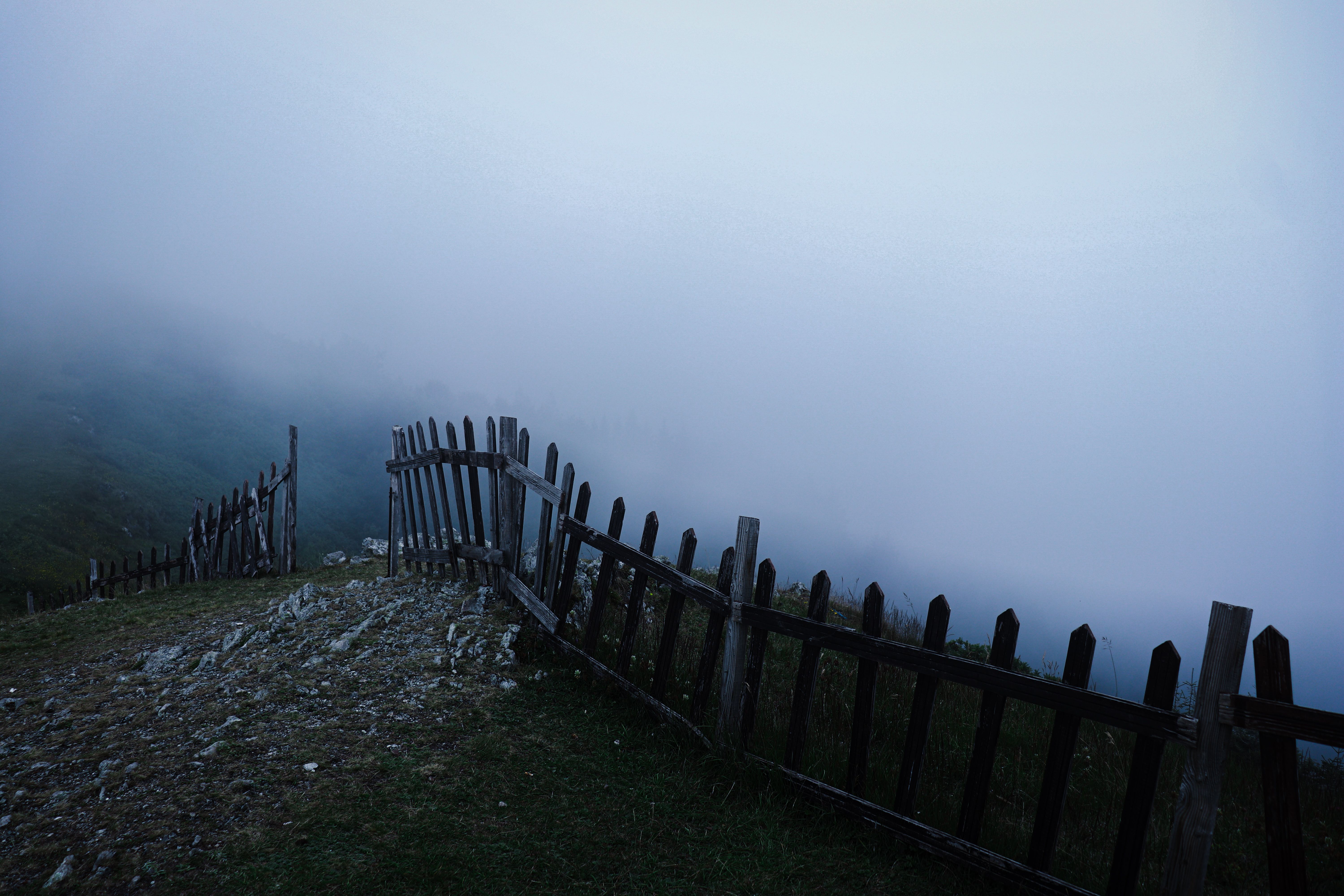 Wooden Fence in the Mountains · Free Stock Photo