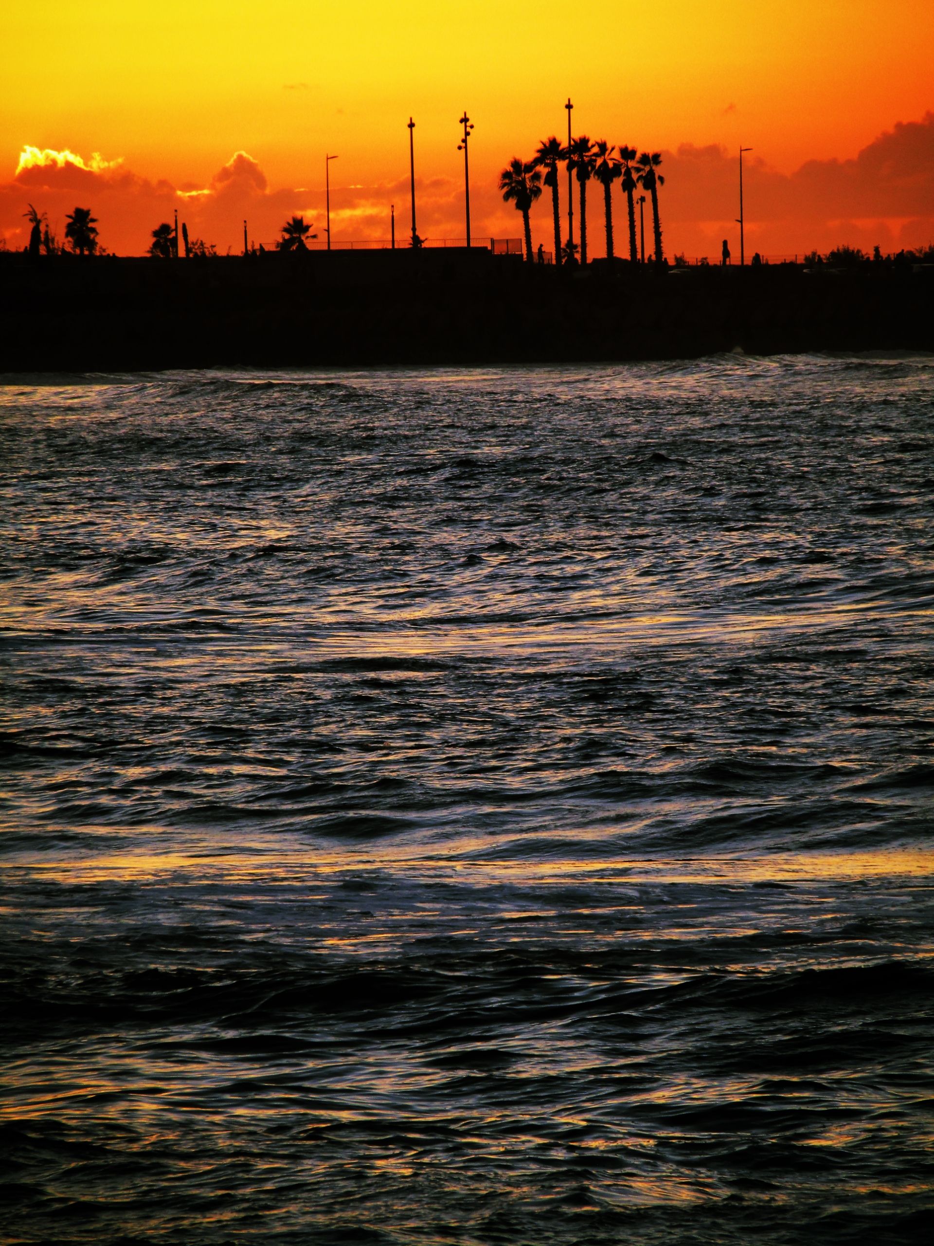 Coastline at Sunset in Lima, Peru · Free Stock Photo