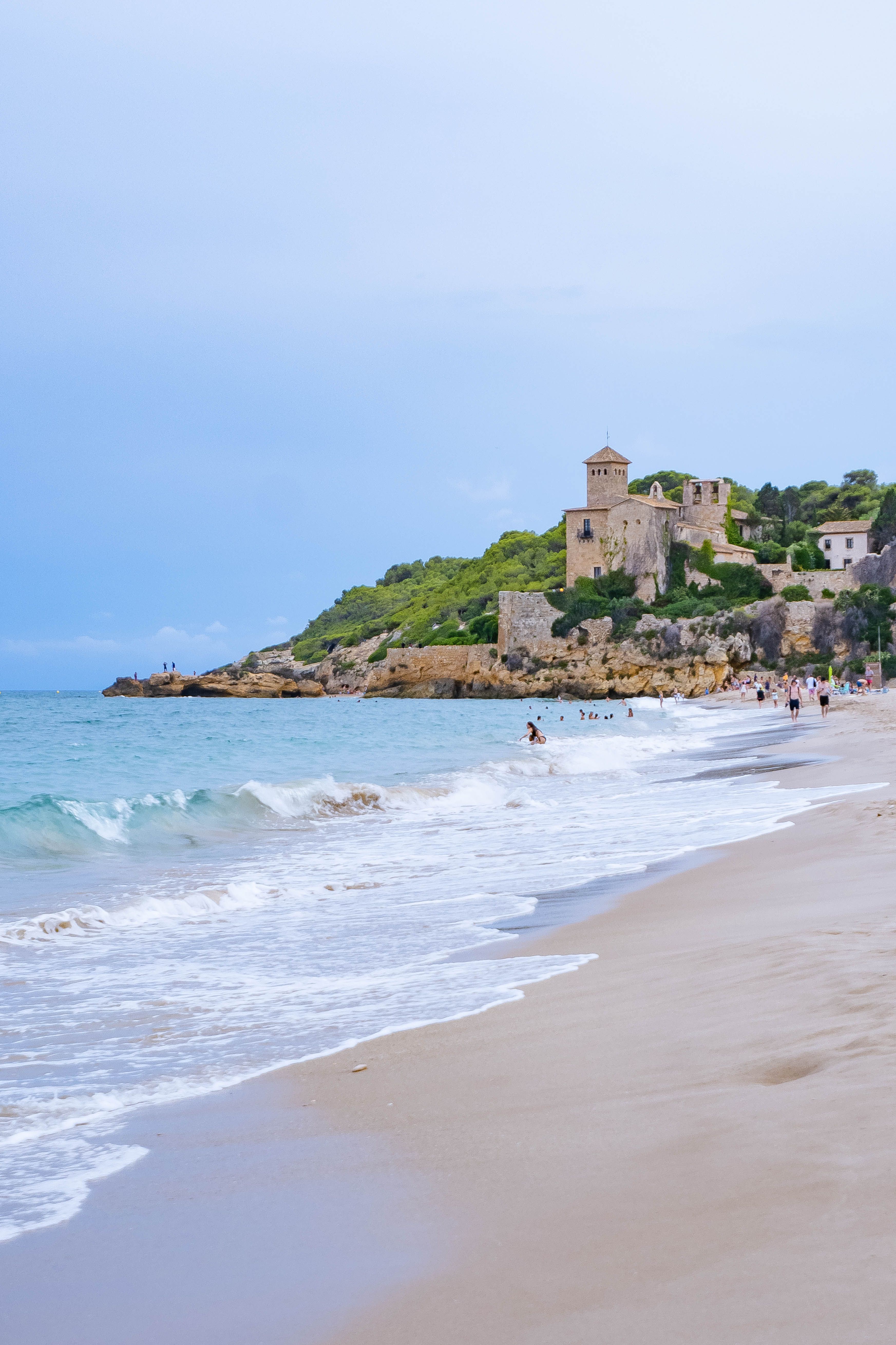 People Walking on Beach Shore · Free Stock Photo