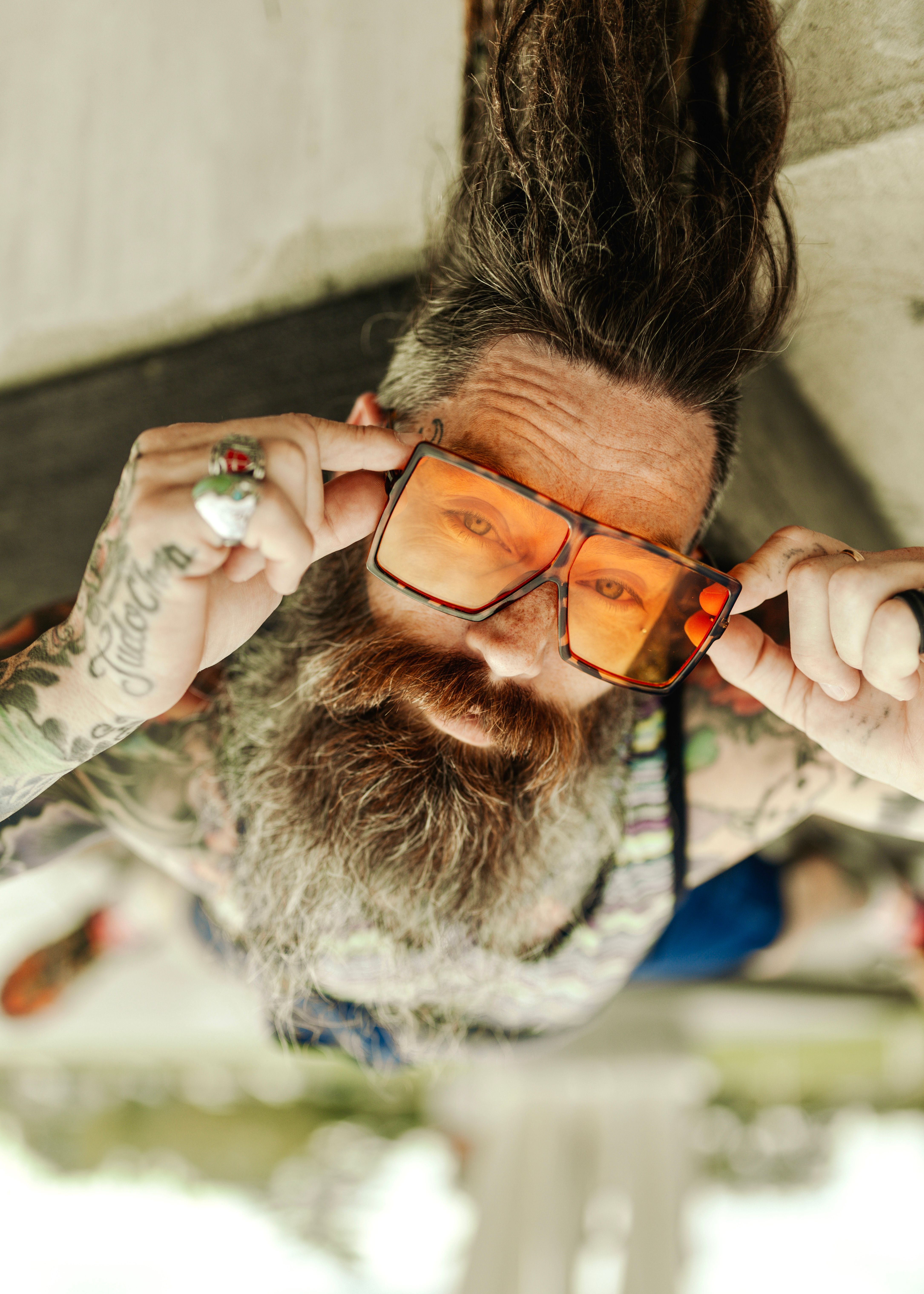 A Bearded Man Wearing Sunglasses · Free Stock Photo