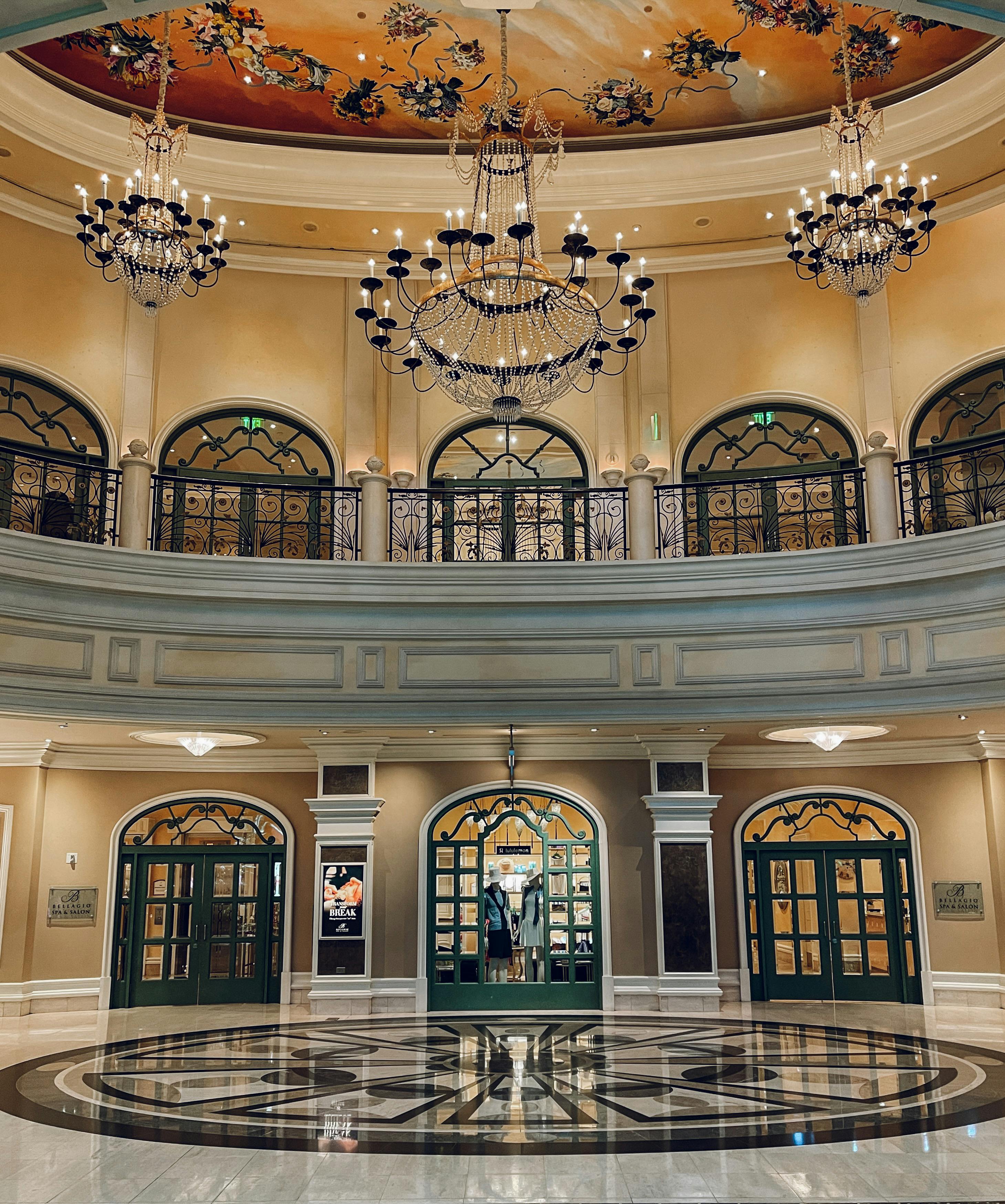 Elegant Hotel Hall Interior · Free Stock Photo