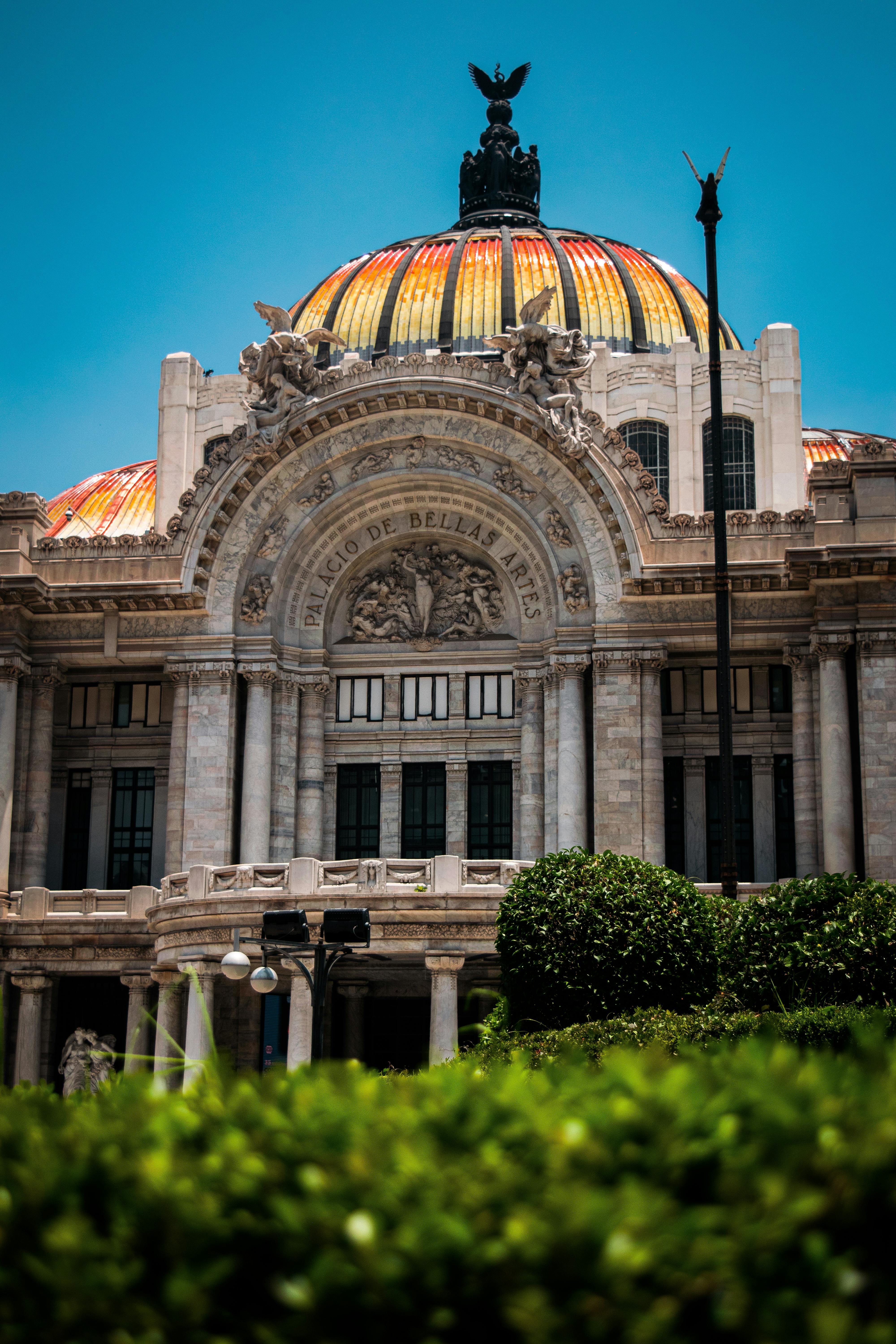 Facade of a Palace Building · Free Stock Photo