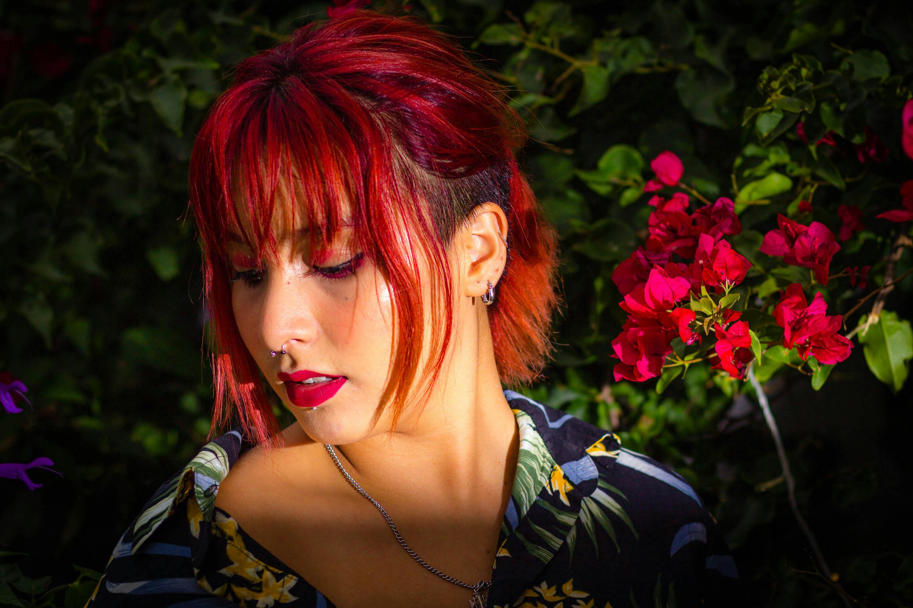 Woman in Police Officer Cap · Free Stock Photo