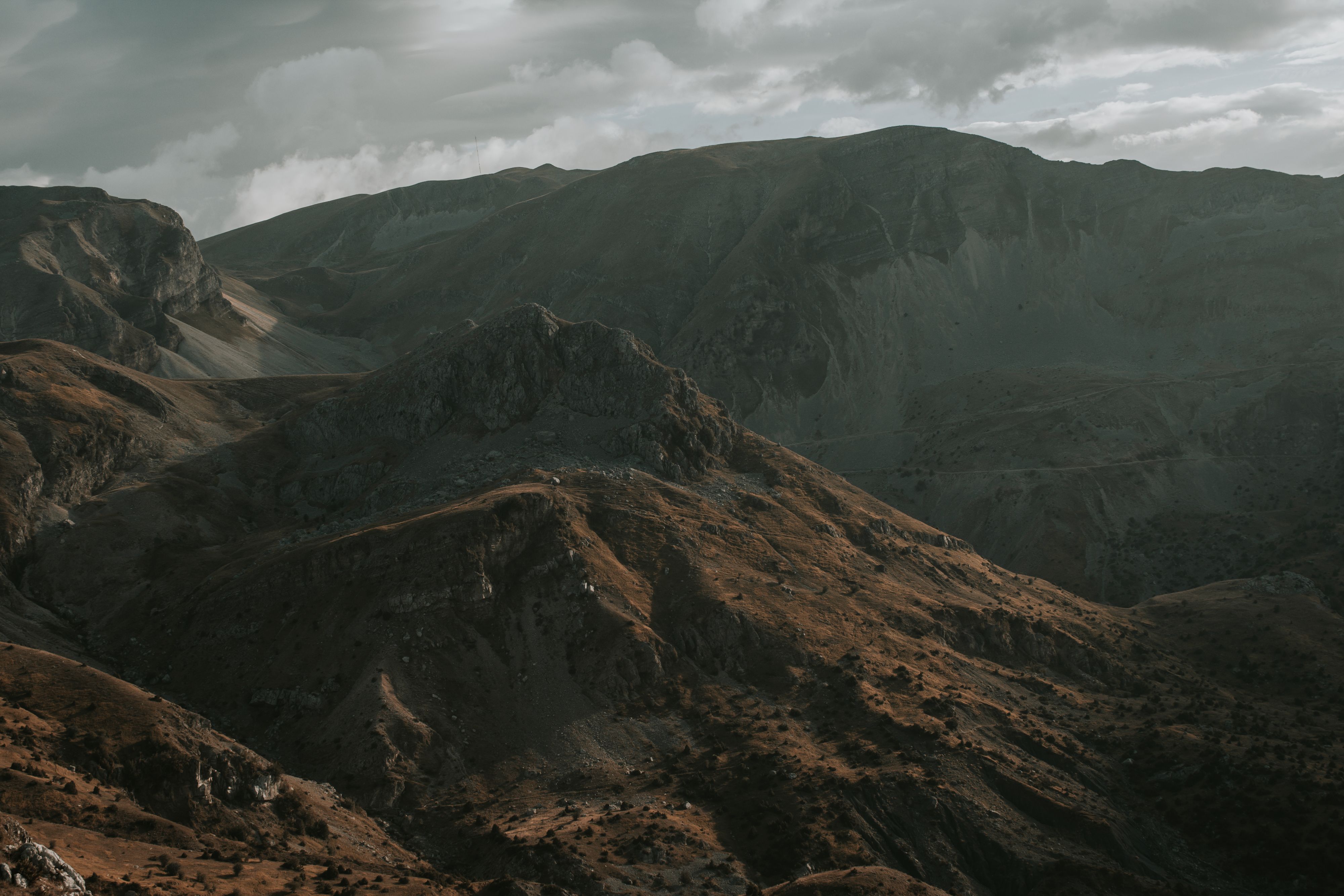Aerial Photography of Mountains · Free Stock Photo