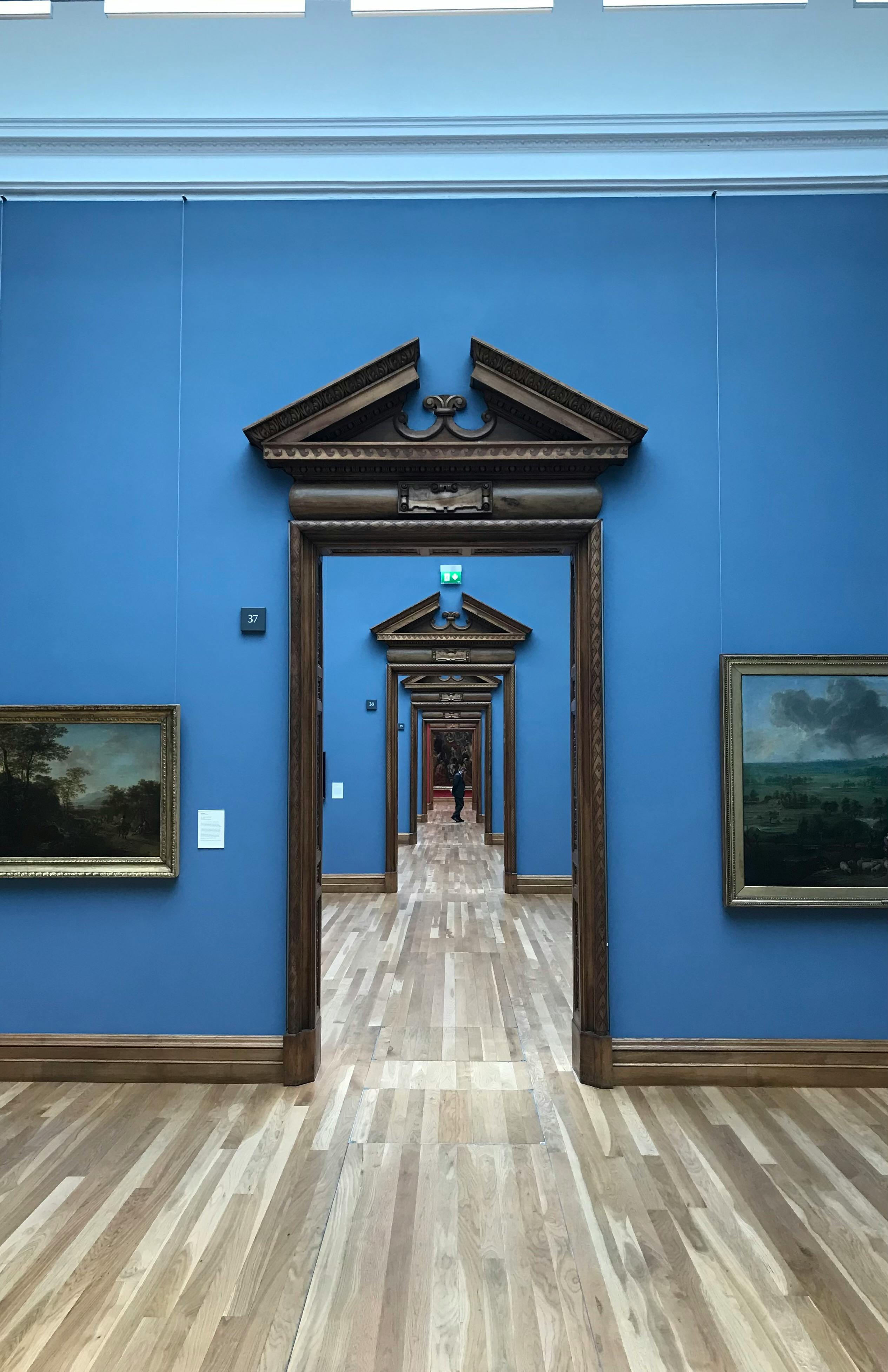 Doorways in Museum · Free Stock Photo