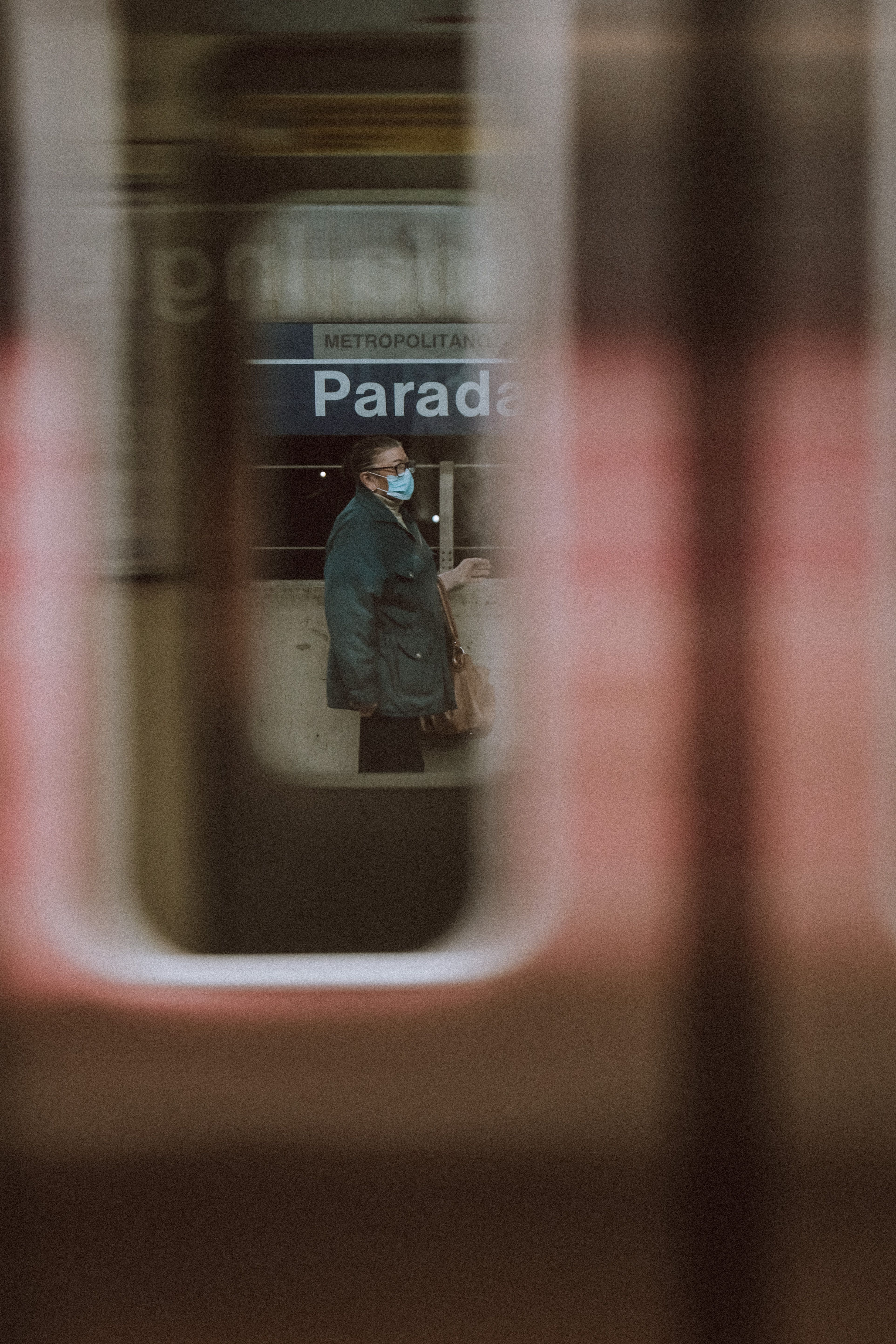 A Man in a Train Station · Free Stock Photo