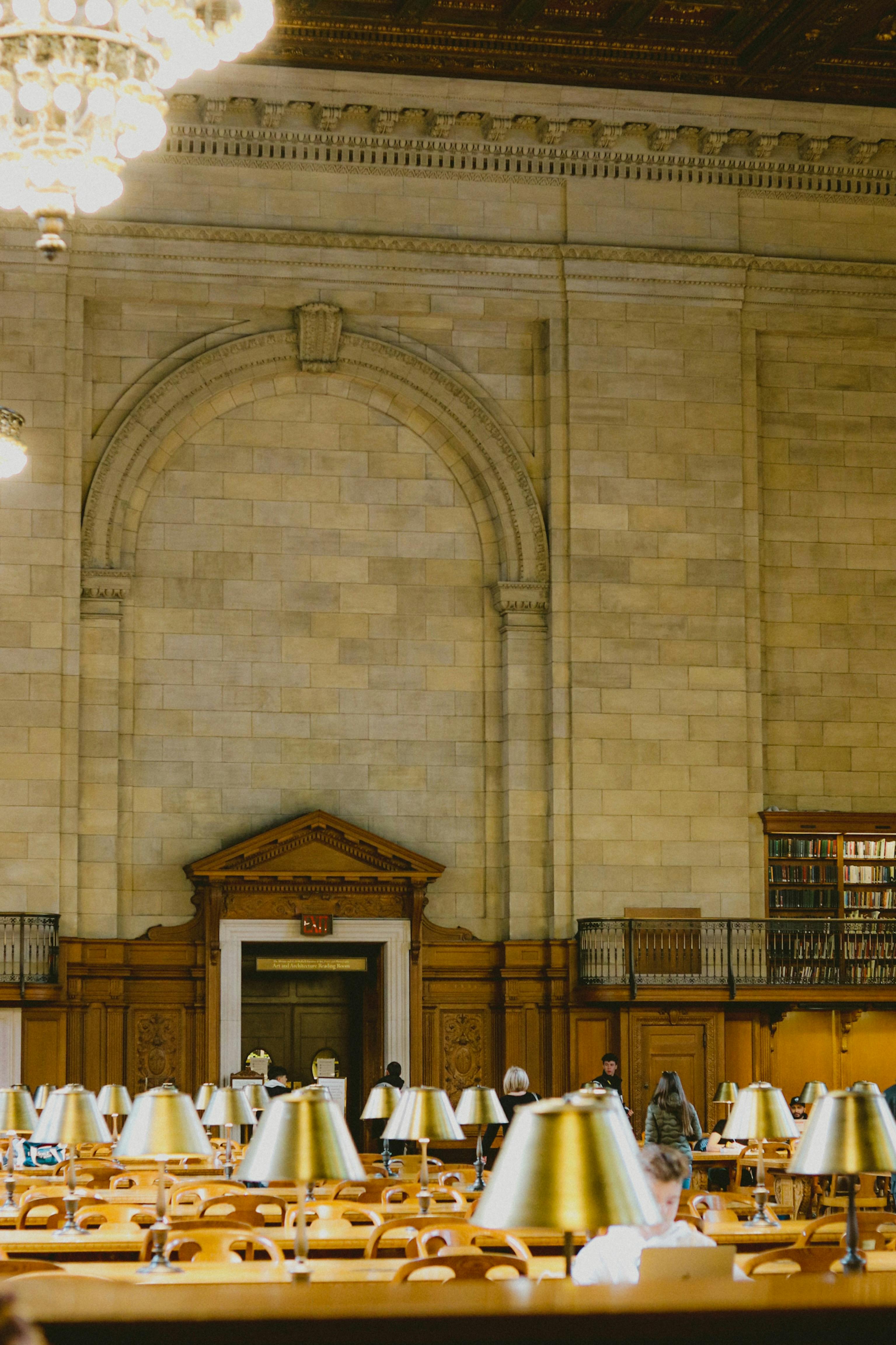 The Rose Main Reading Room · Free Stock Photo