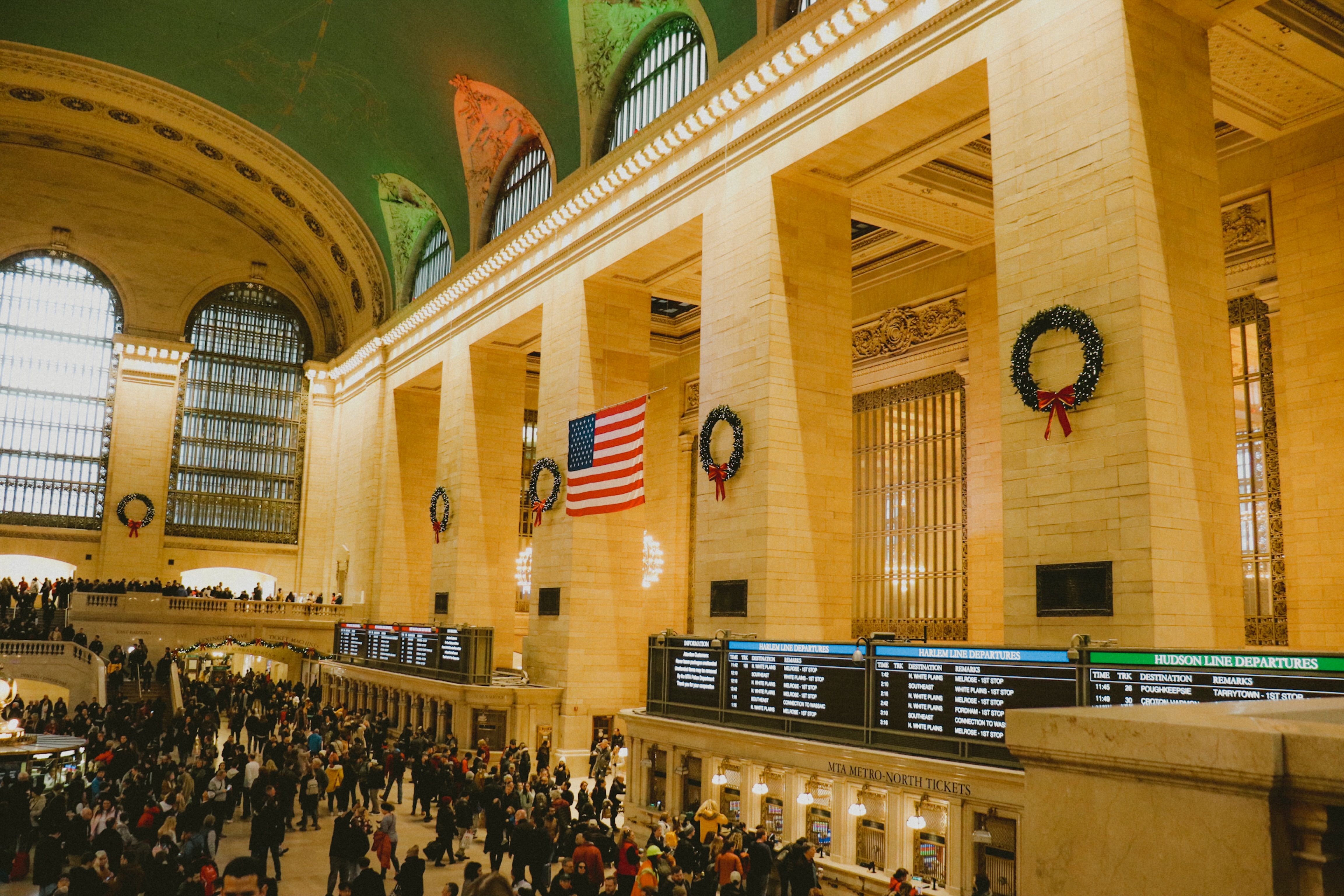 Interior of Grand Central Terminal, New York City · Free Stock Photo