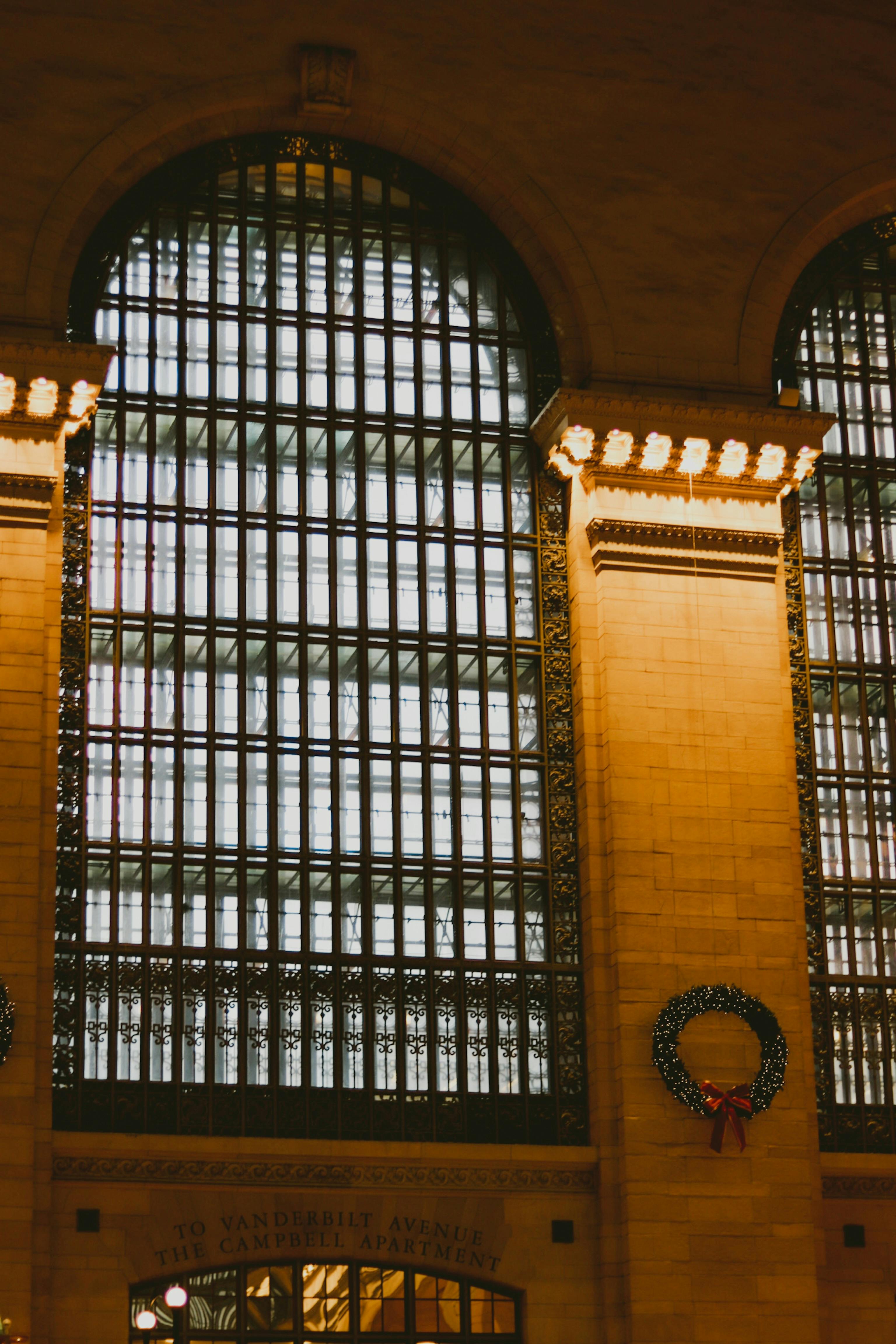 Old railway station with ticket windows · Free Stock Photo