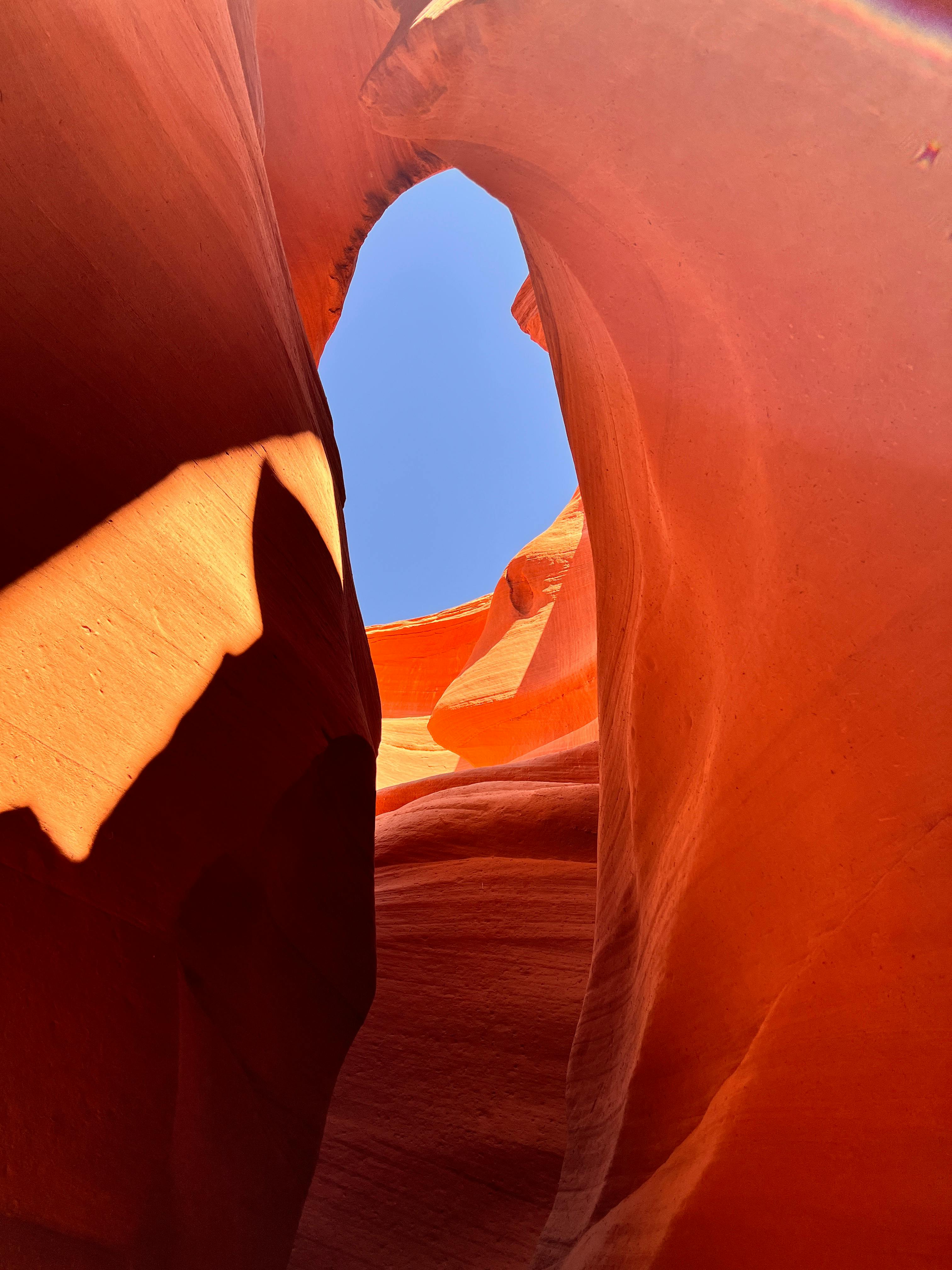 Narrow Passage in Rock Formation near Petra in Jordan · Free Stock Photo